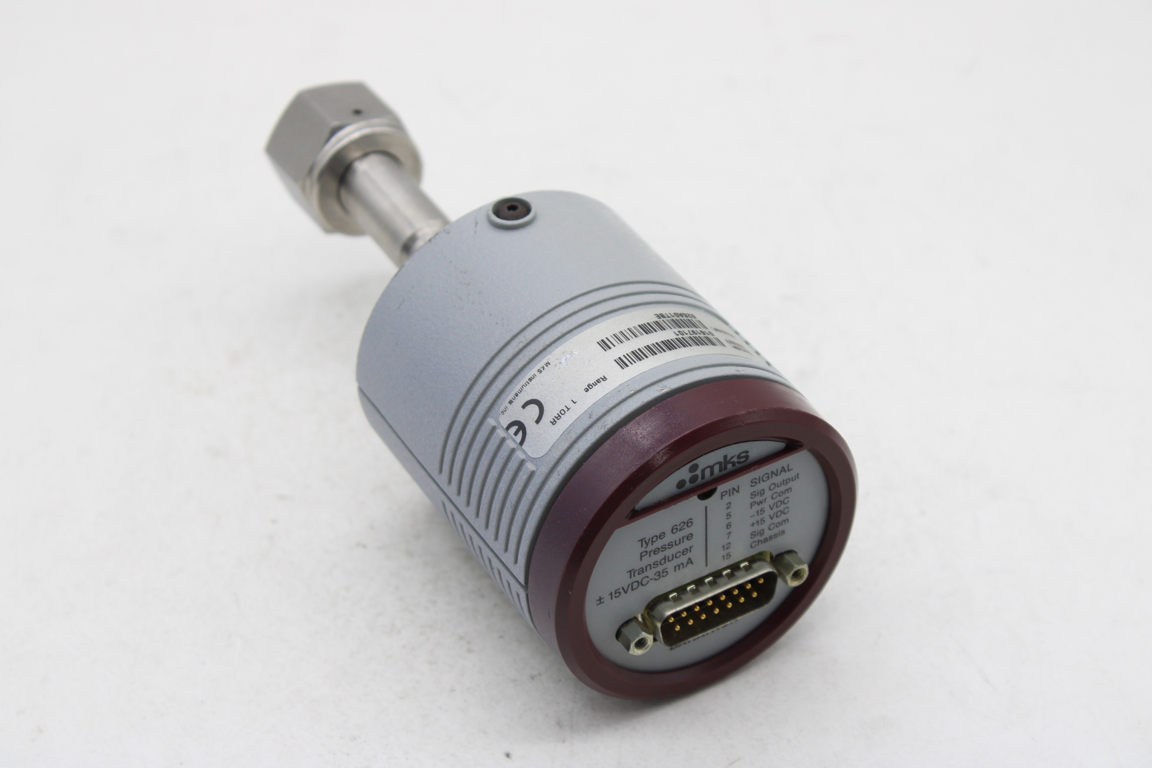 MKS 626A01TBE Pressure Transducer Type 626 – NTC Tech