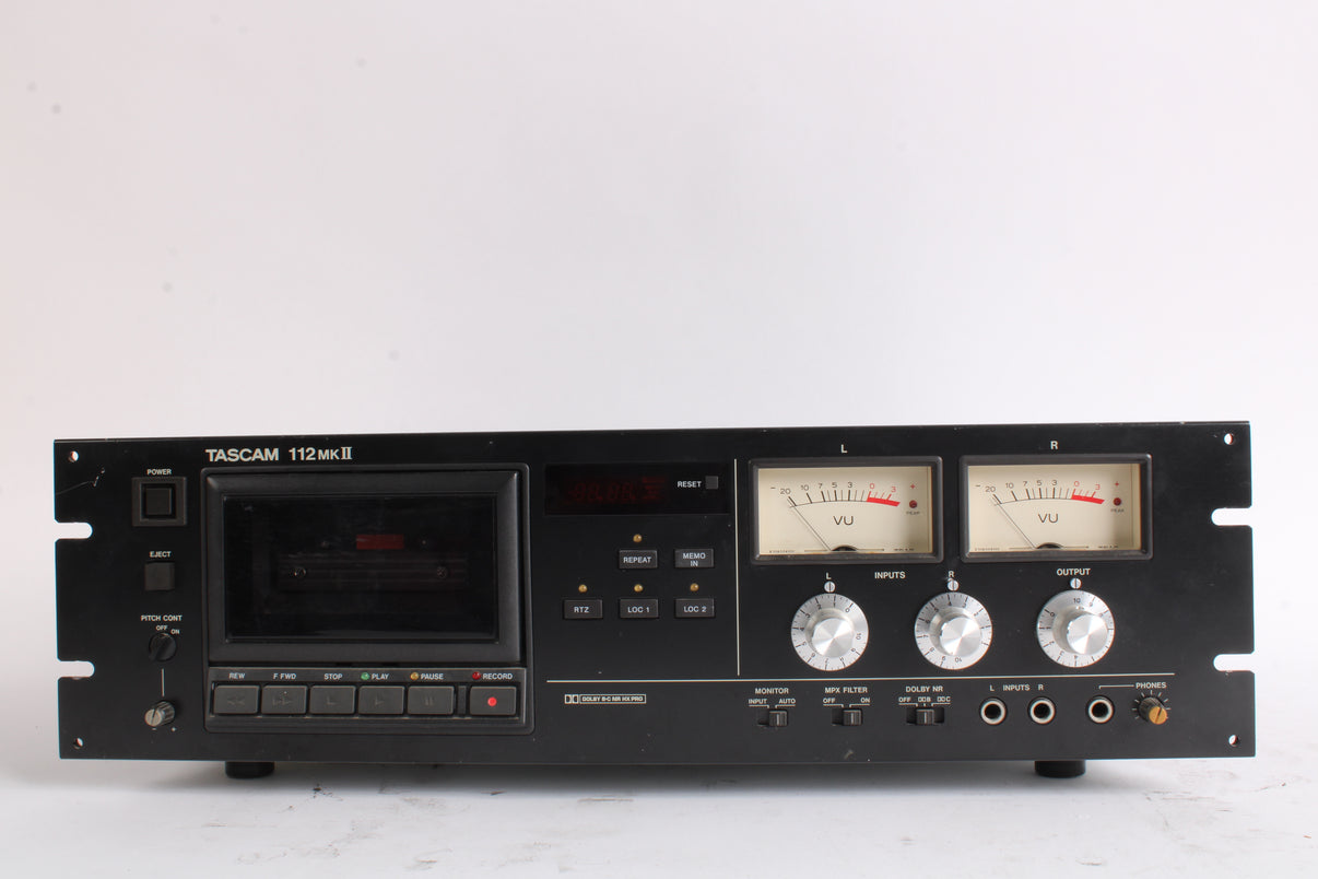 Tascam 112MKII Pro Cassette Deck – NTC Tech