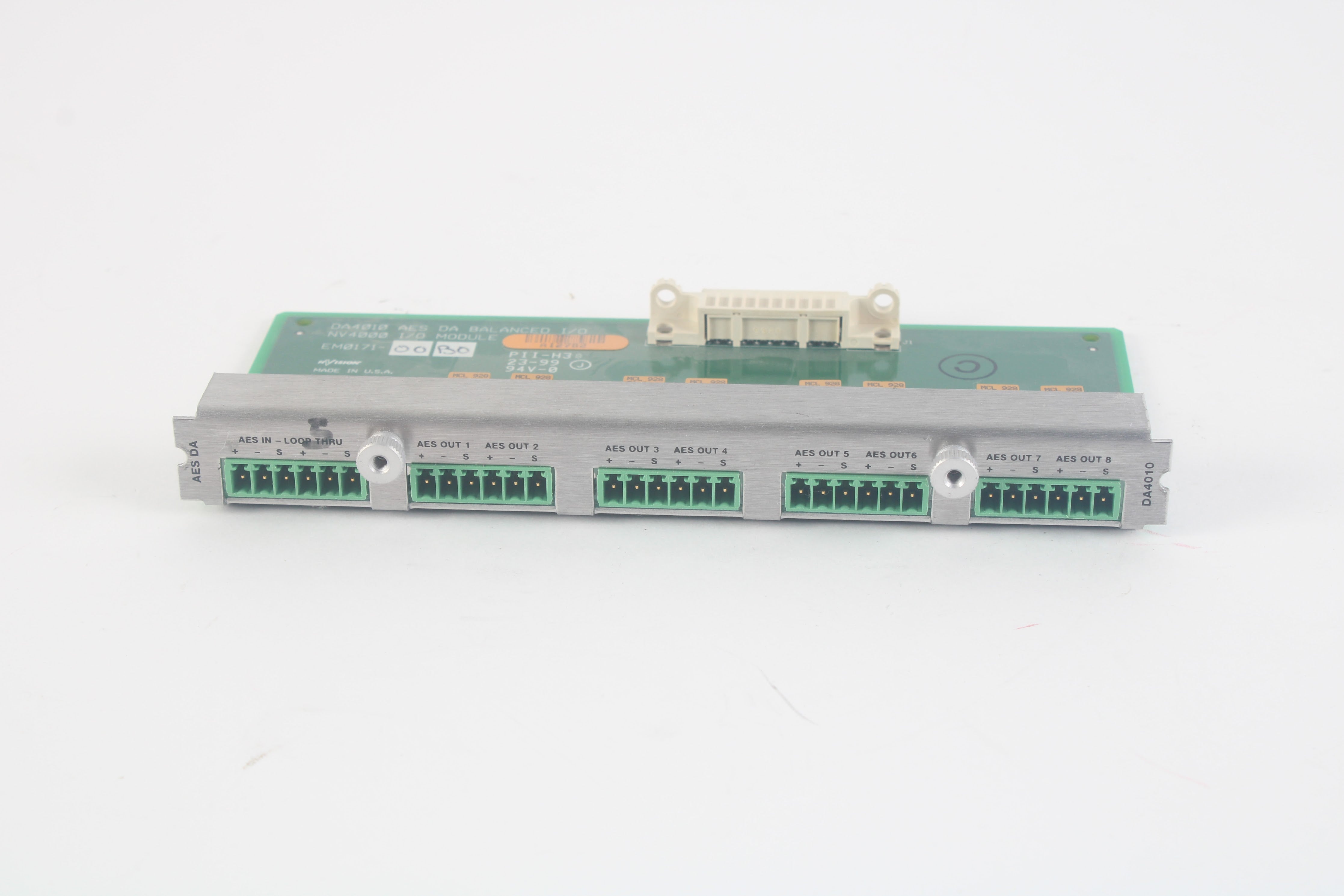 NVision DA4010 AES DA Balanced EM0171-00 I/O Module – NTC Tech