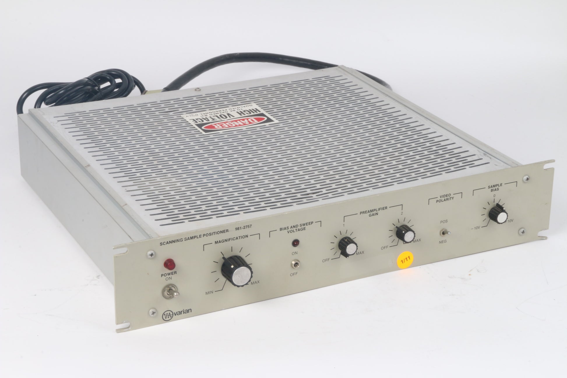 AS IS Varian 981-2757 Scanning Sample Positioner – NTC Tech