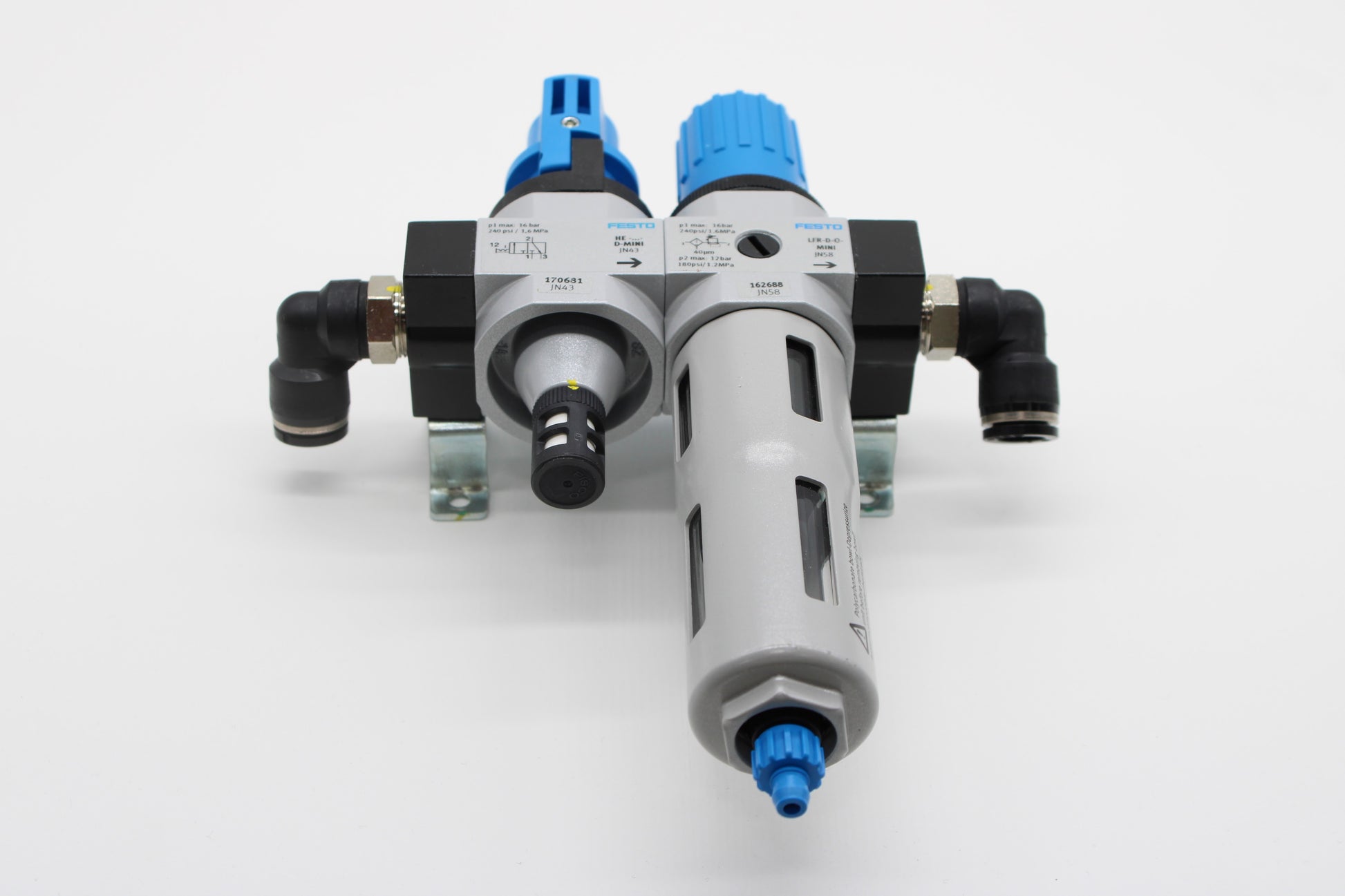 Festo HE-D-MINI On / Off Valve + LFR-D-O-MINI Basic Valve – NTC Tech