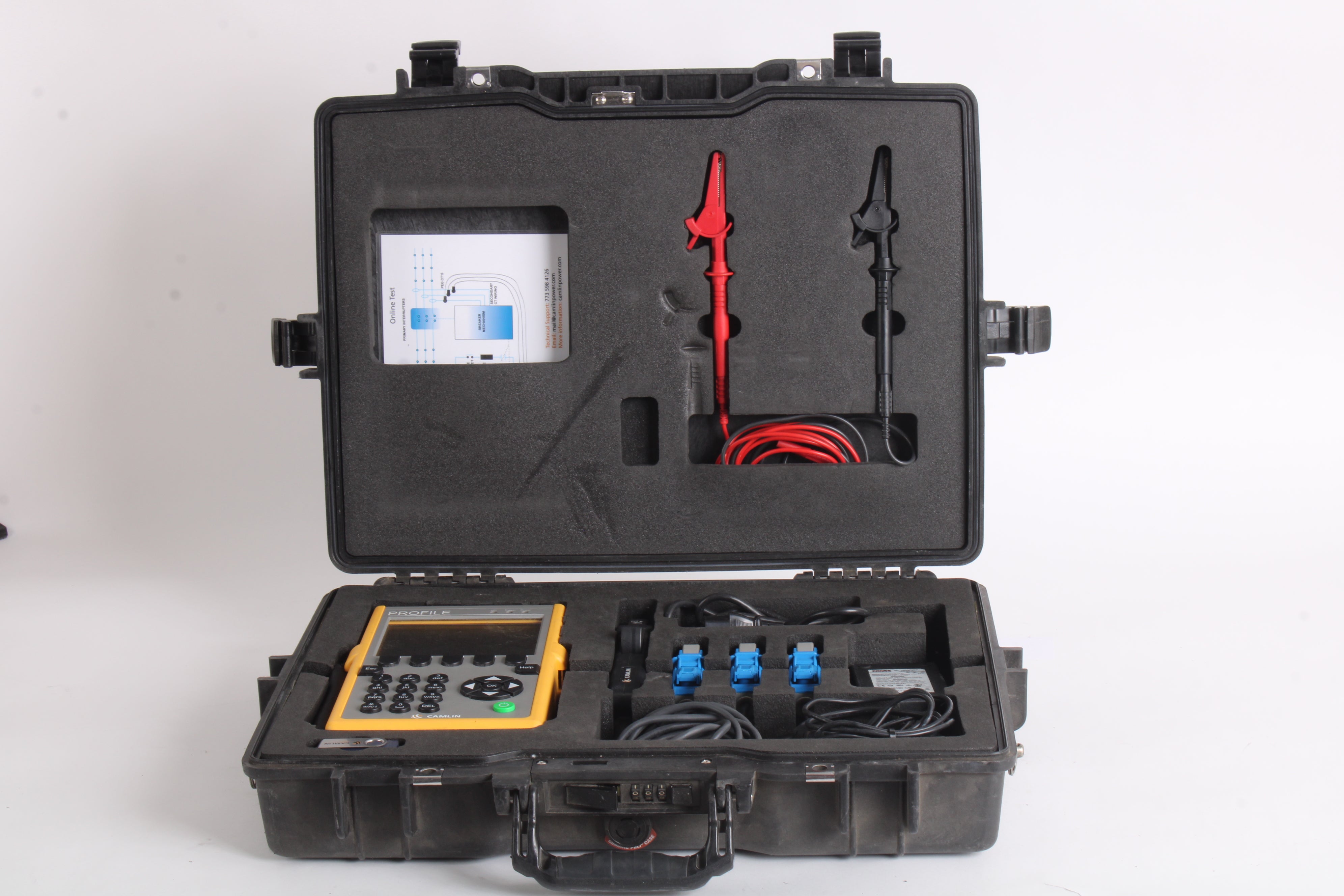 Camlin P3-0501-126646 Profile P3 Circuit Breaker Trip Time Analyzer W ...