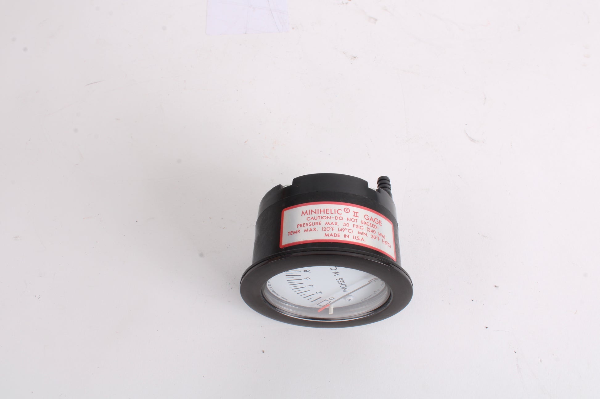 Dwyer 2-5001 Minihelic II Pressure Gauge 0-1" / 30 P.S.I.G Max – NTC Tech