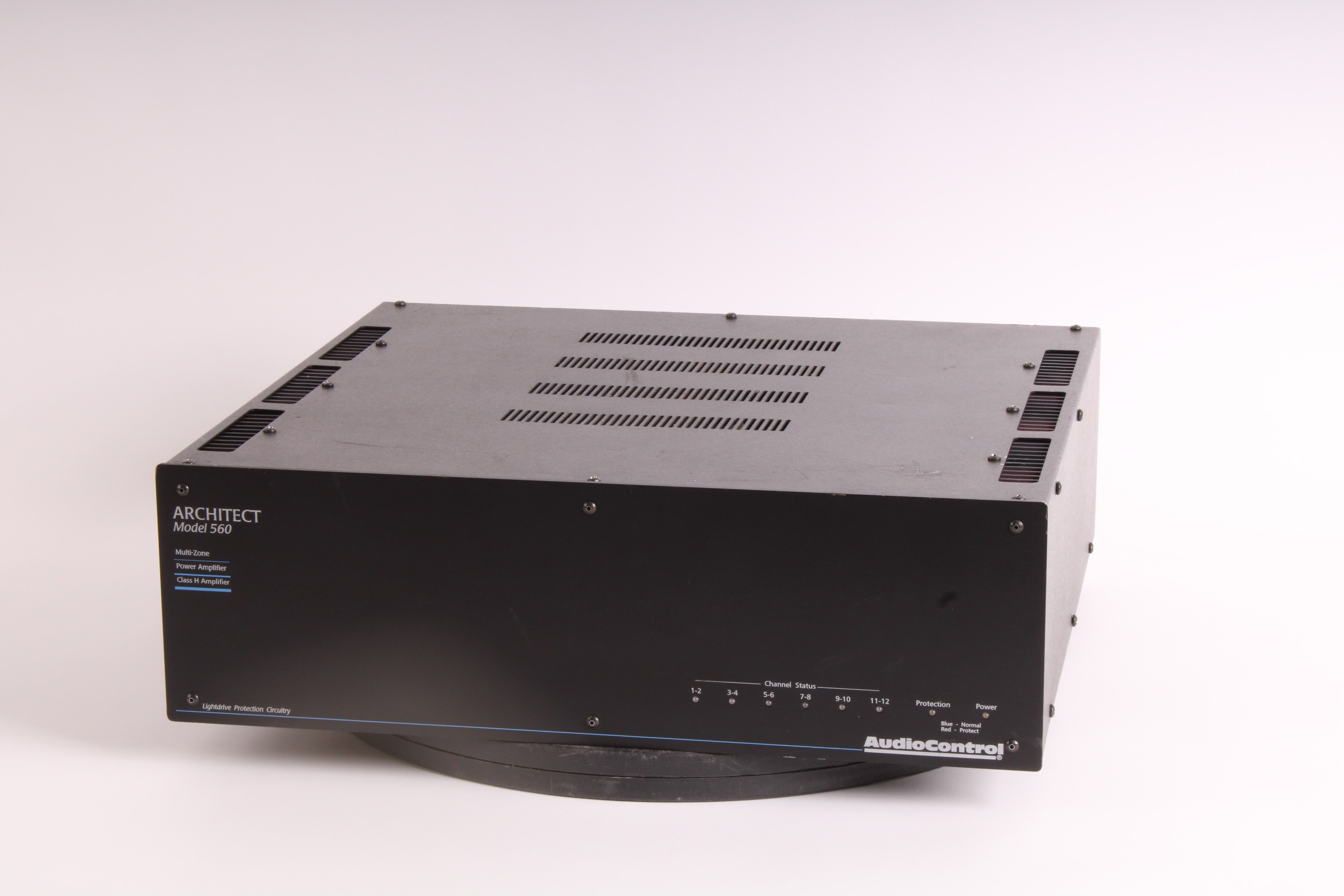 AudioControl 560 Multi-Zone Class H Power Amplifier Amp - Fair Conditi ...