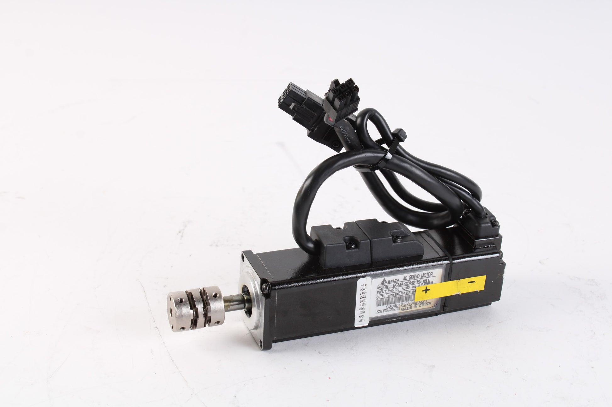 Delta ECMA-C20401FS AC Servo Motor W/ Hiwin KK5002C 200GX-4072 Linear ...
