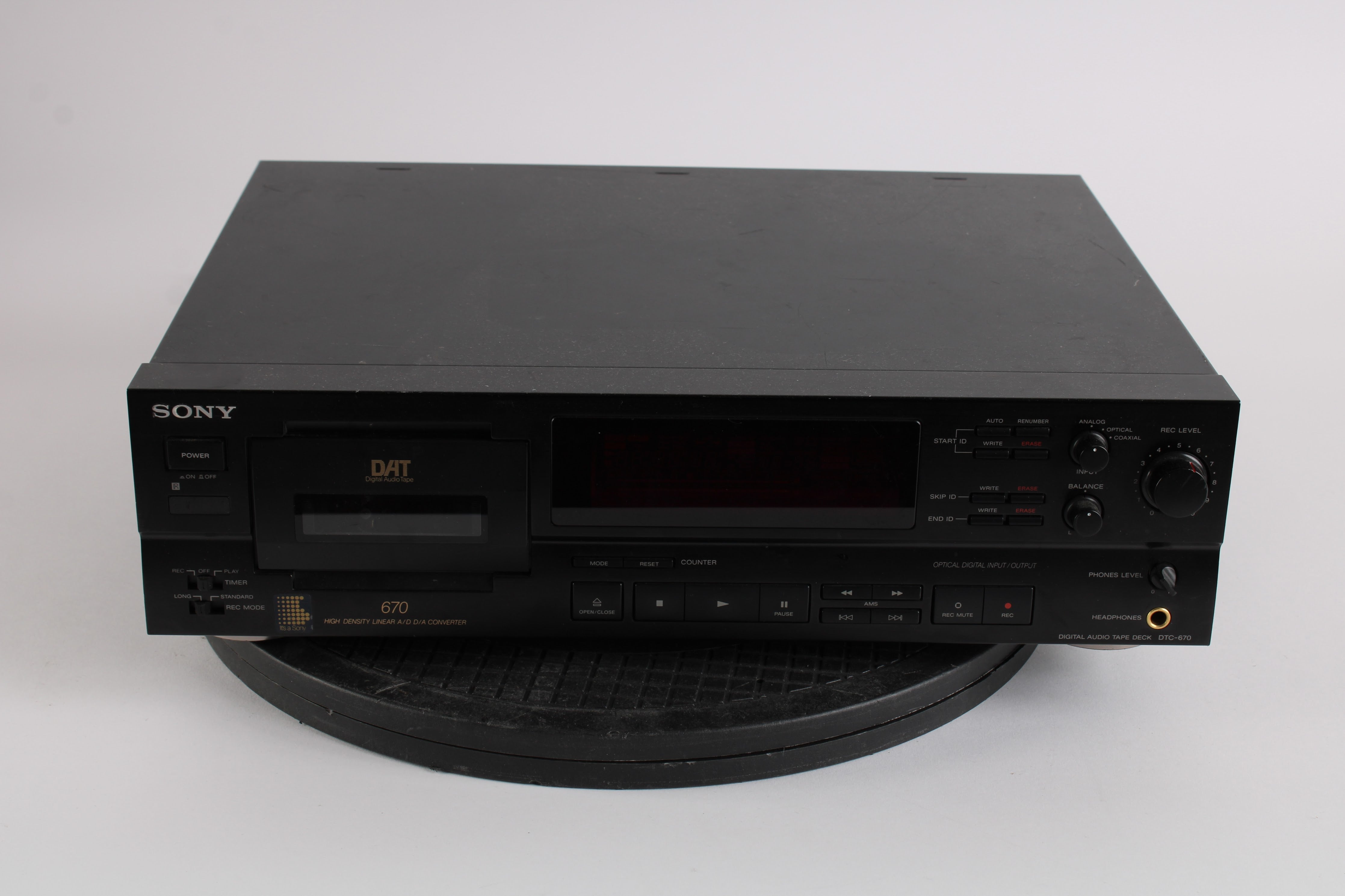 Sony DTC-670 Digital Audio Tape Deck - AS IS – NTC Tech