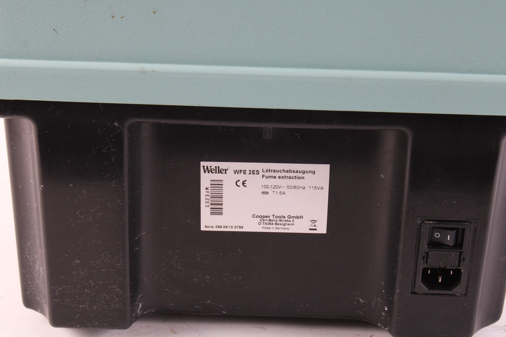 Weller WFE 2ES Fume Extraction System – NTC Tech