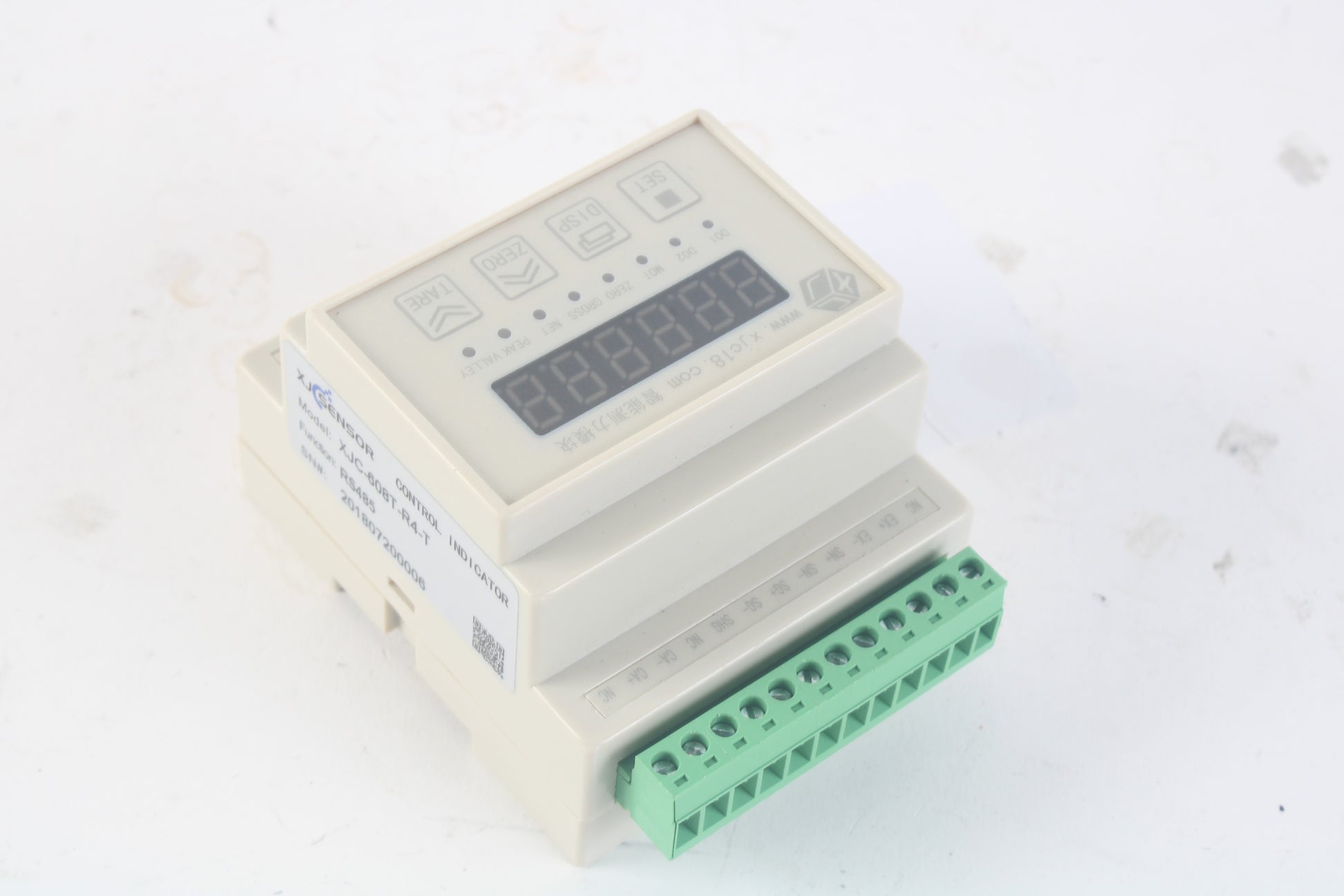 XJC Sensor XJC-608T-R4-T Control Indicator Function: RS485 – NTC Tech