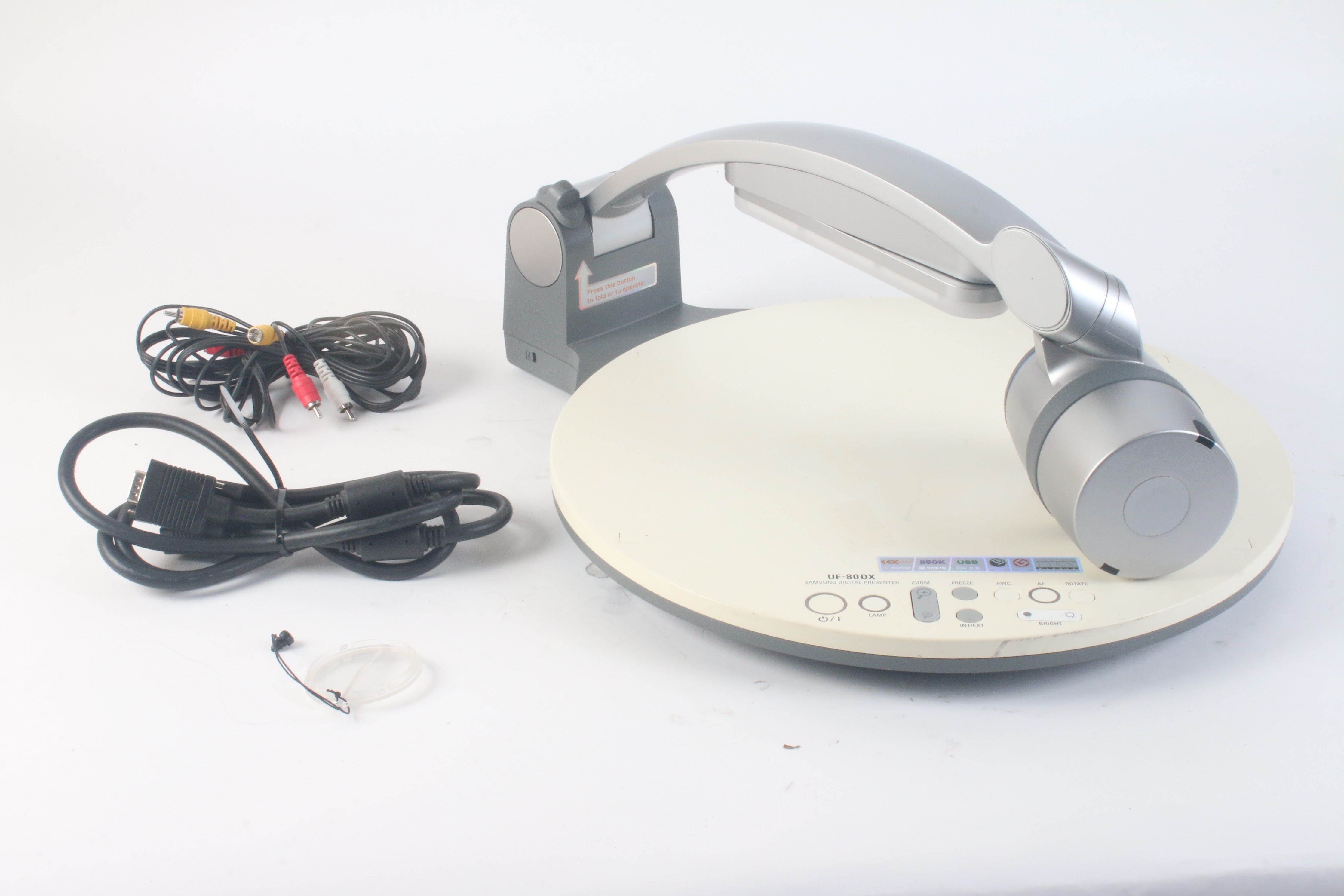 Samsung UF-80DX Digital Presenter W/ RCA Cable, VGA Cable and Case ...