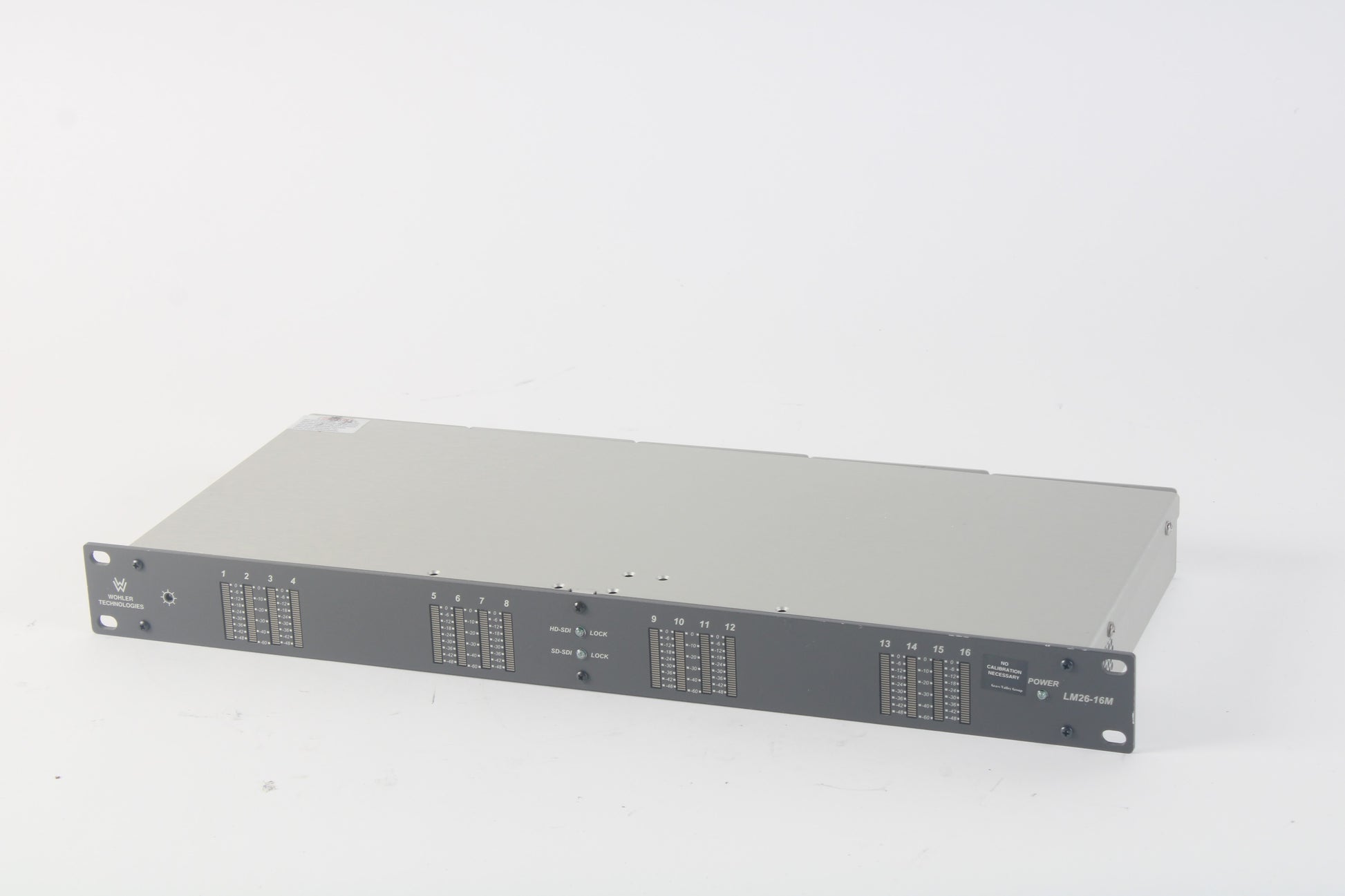 Wohler LM26-16M HD/SD-SDI Level Metering Unit – NTC Tech