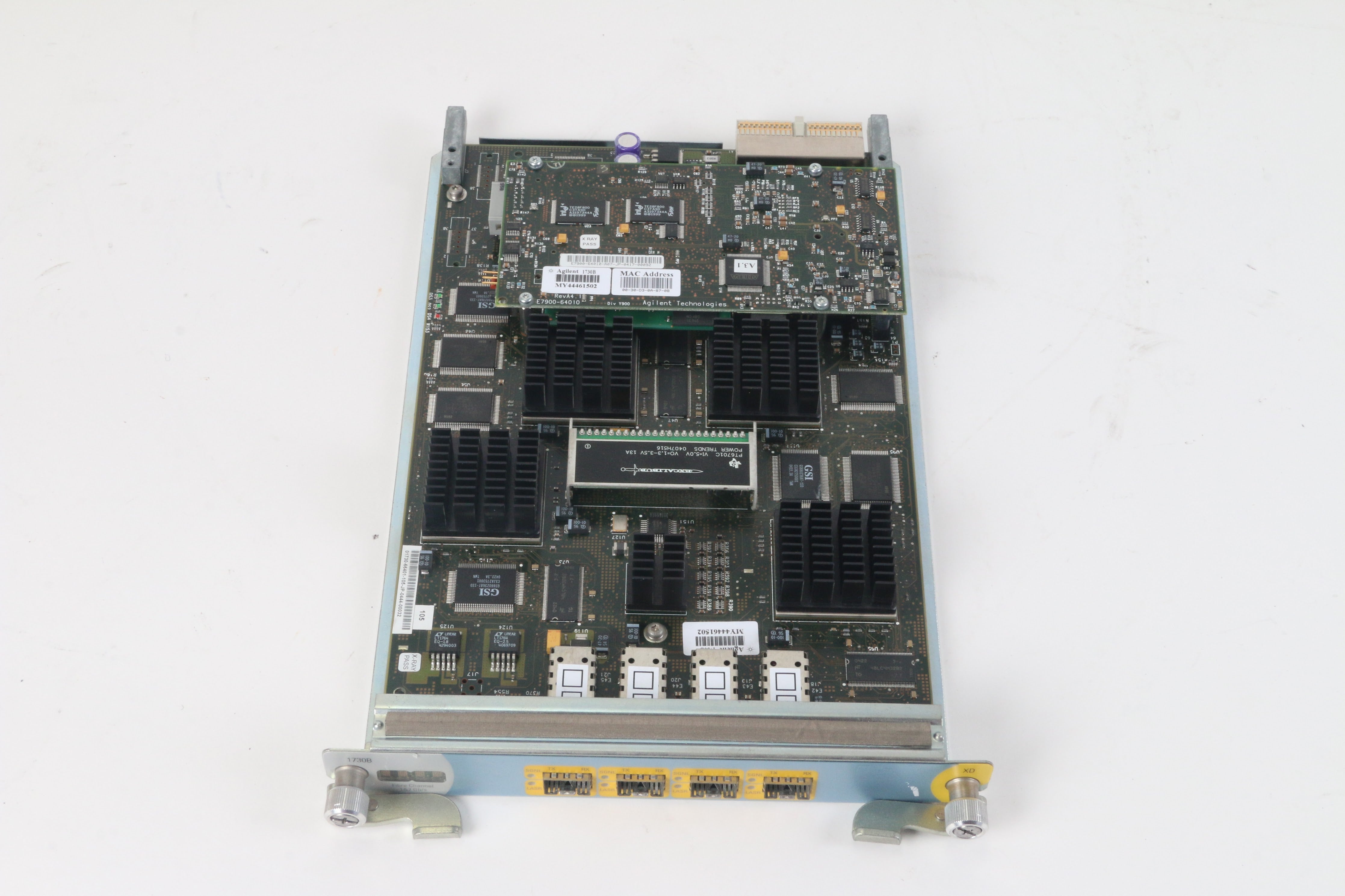 Agilent 1730B 4 Port 1 and 2 Gb/S Fibre Channel SAN Test Card AS IS ...