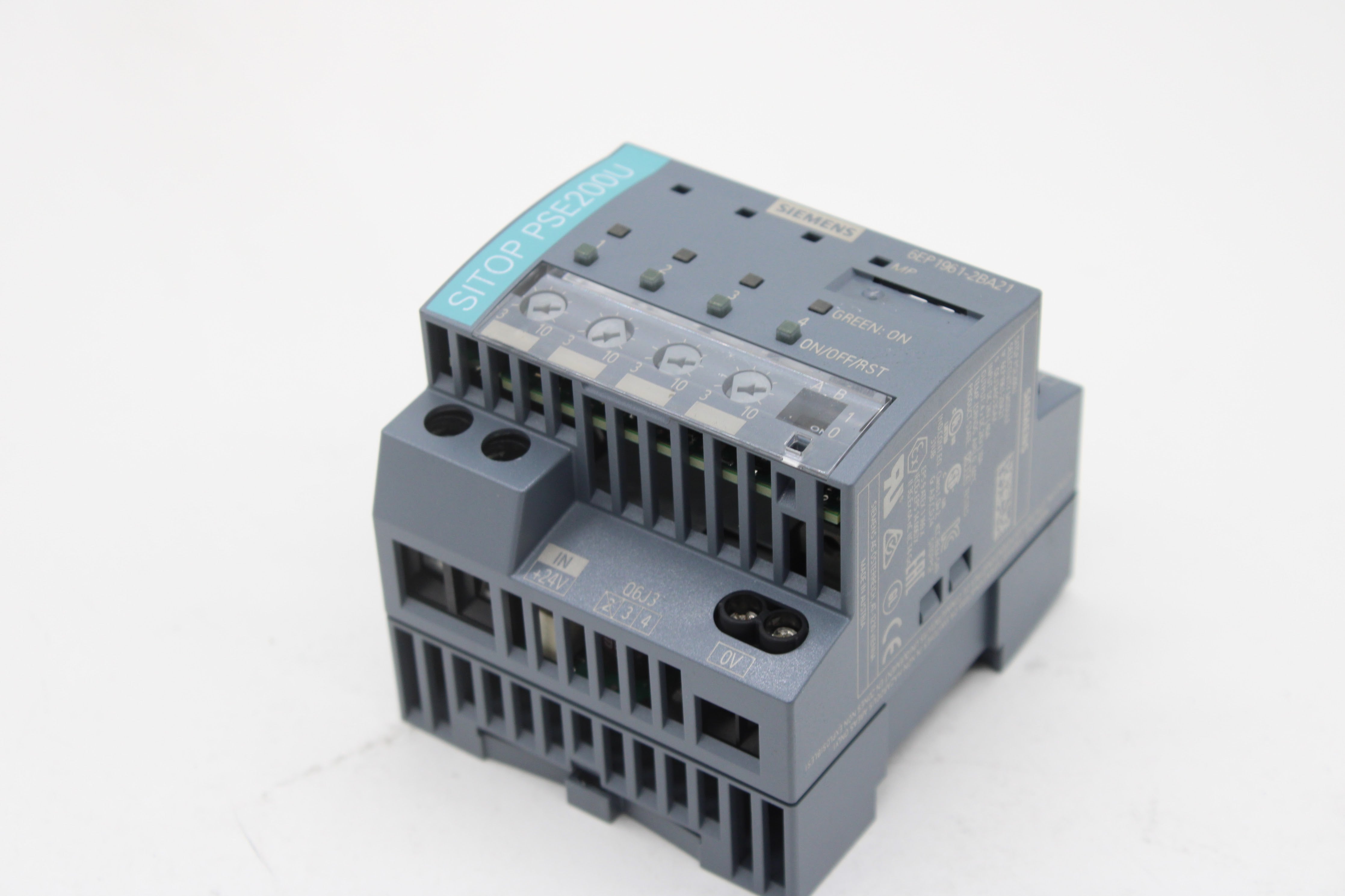 Siemens 6EP1961-2BA21 SITOP PSE200U Selectivity Module – NTC Tech