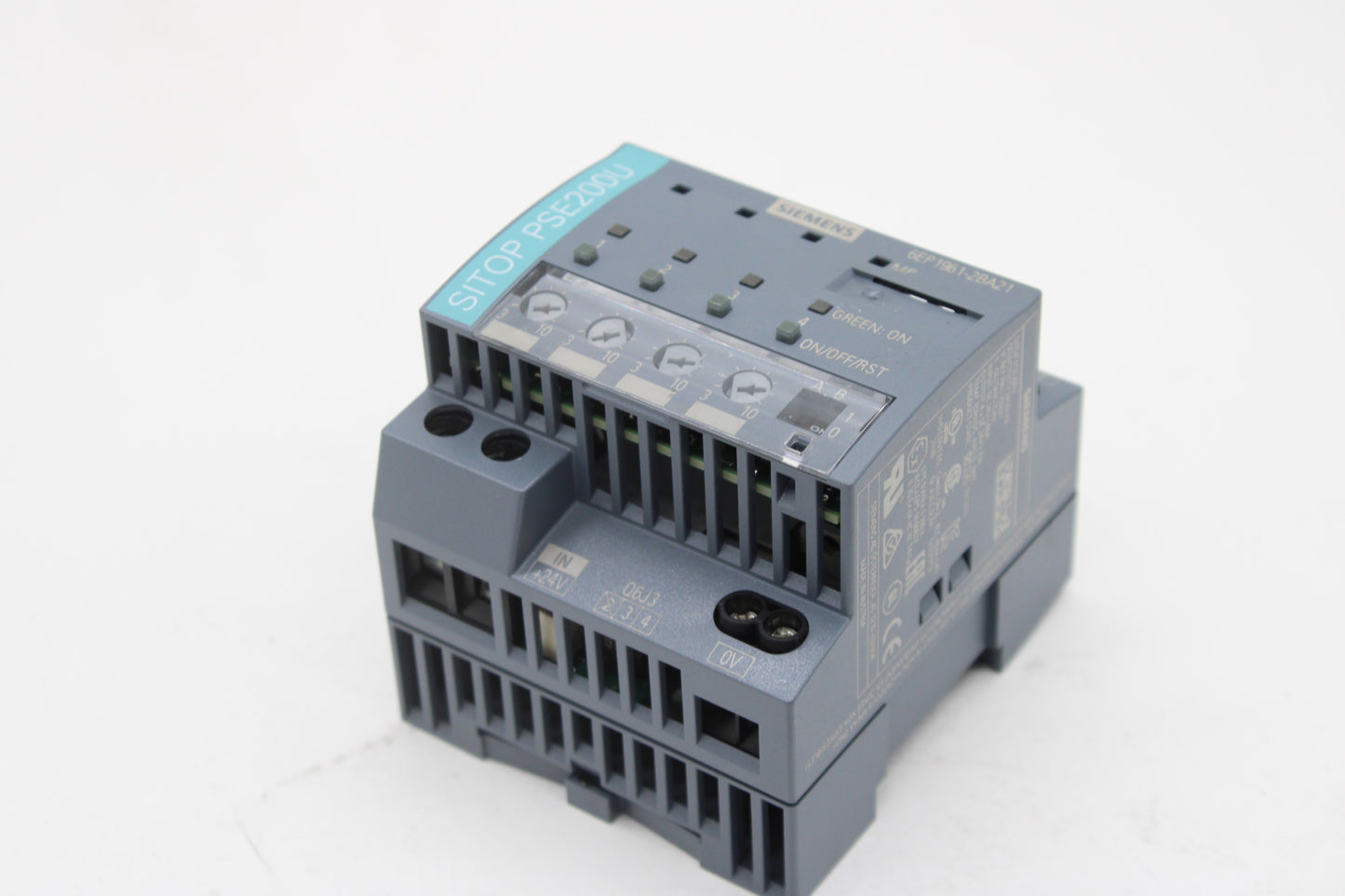 Siemens 6EP1961-2BA21 SITOP PSE200U Selectivity Module – NTC Tech