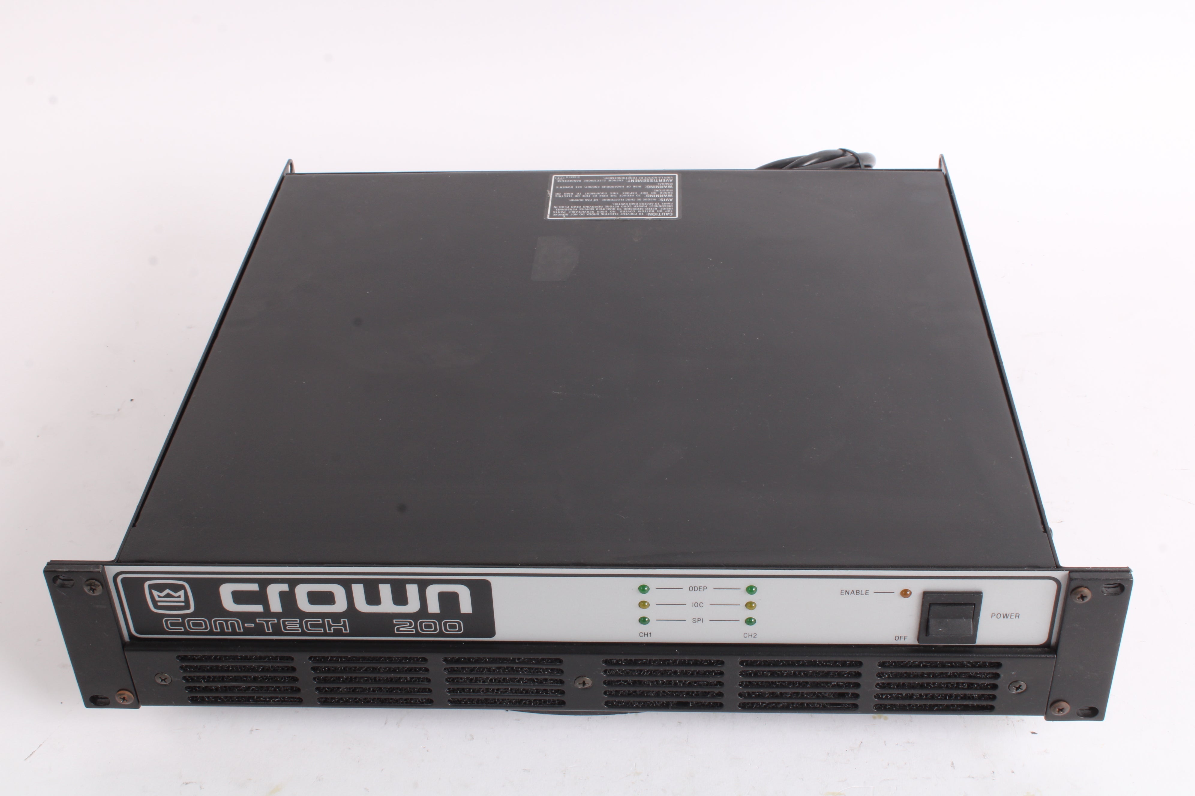 Crown Com-Tech 200 2-Channel Stereo Professional Power Amplifier - Pro ...