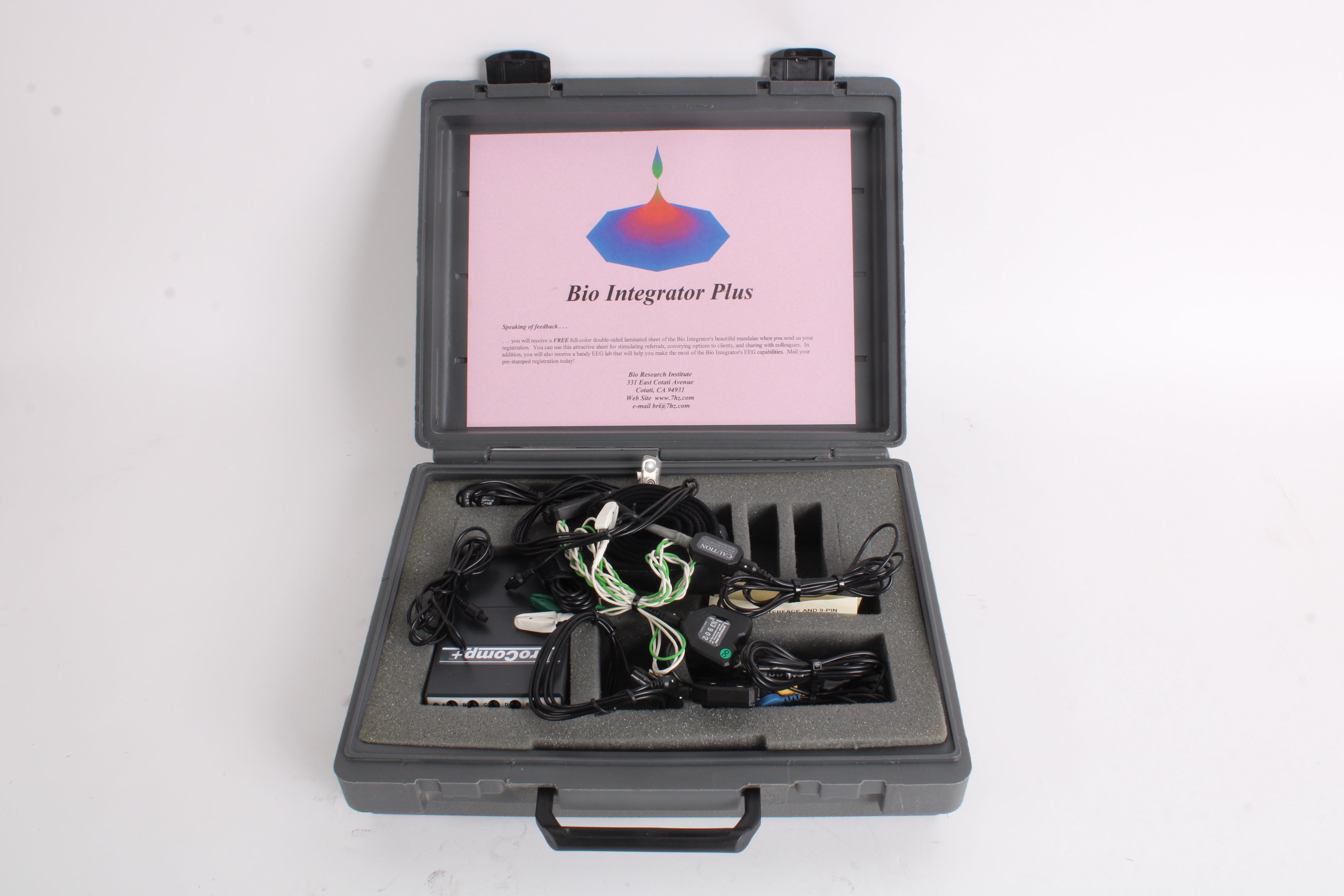 Thought Technology ProComp+ Biofeedback & Nureofeedback System W/ Acce – NTC Tech