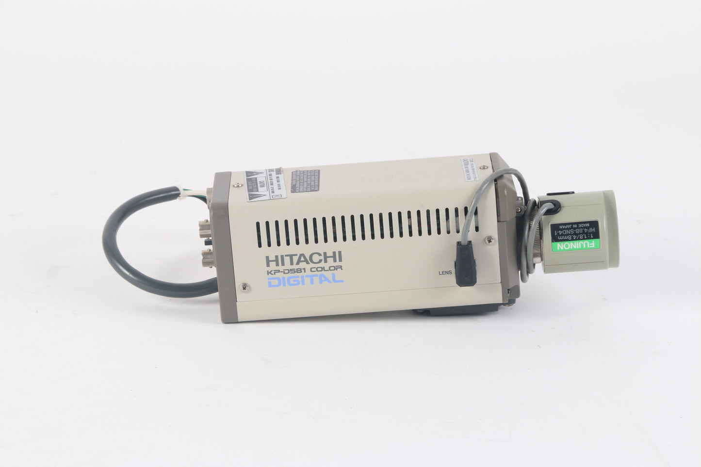 Hitachi KP-D581 CCD Color Digital Camera W/ Fujinon HF4.8B-SND4-1 1:1. – NTC Tech