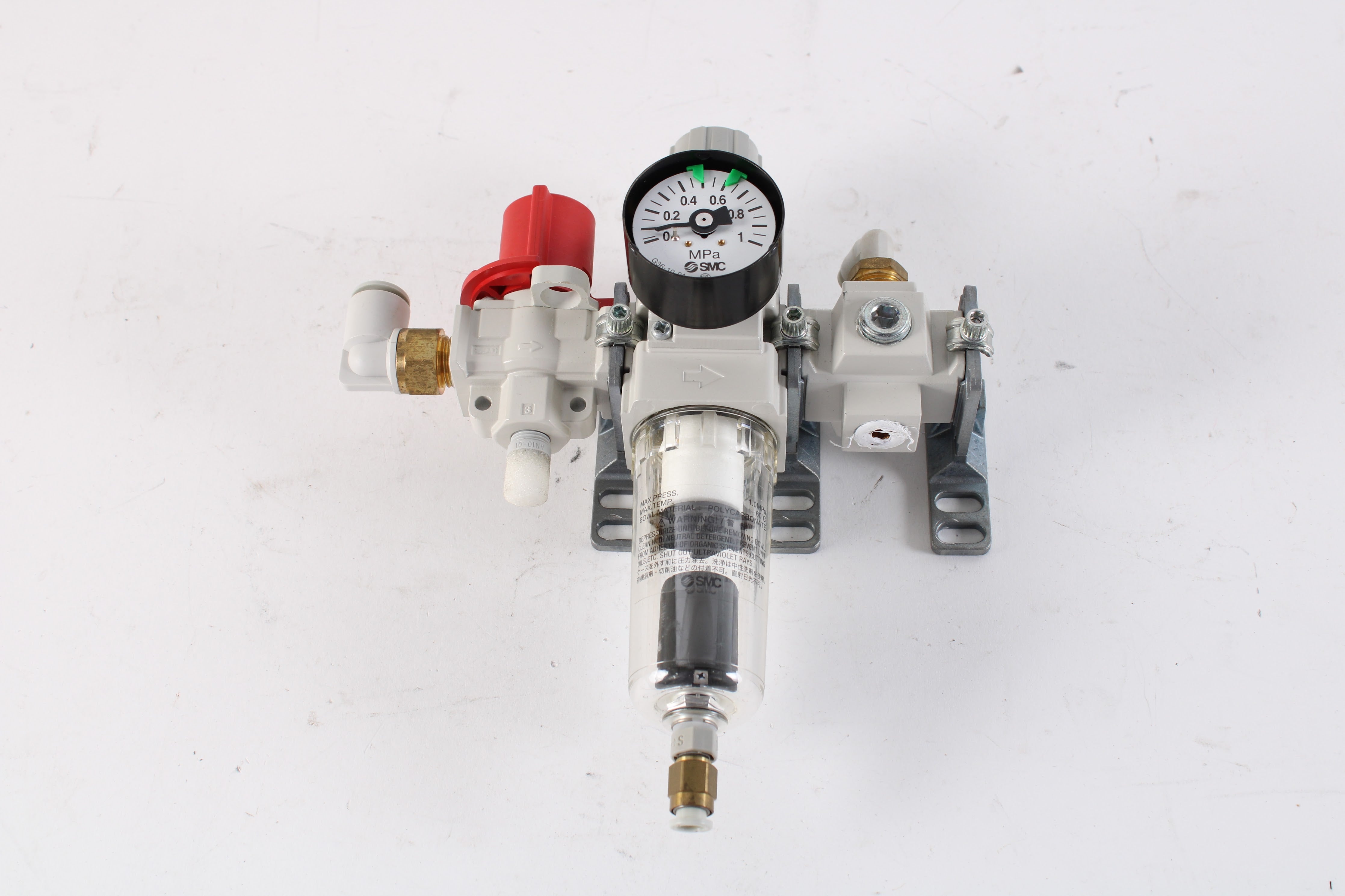 SMC AW20-02C-B Filter Regulator W/ Gauge – NTC Tech