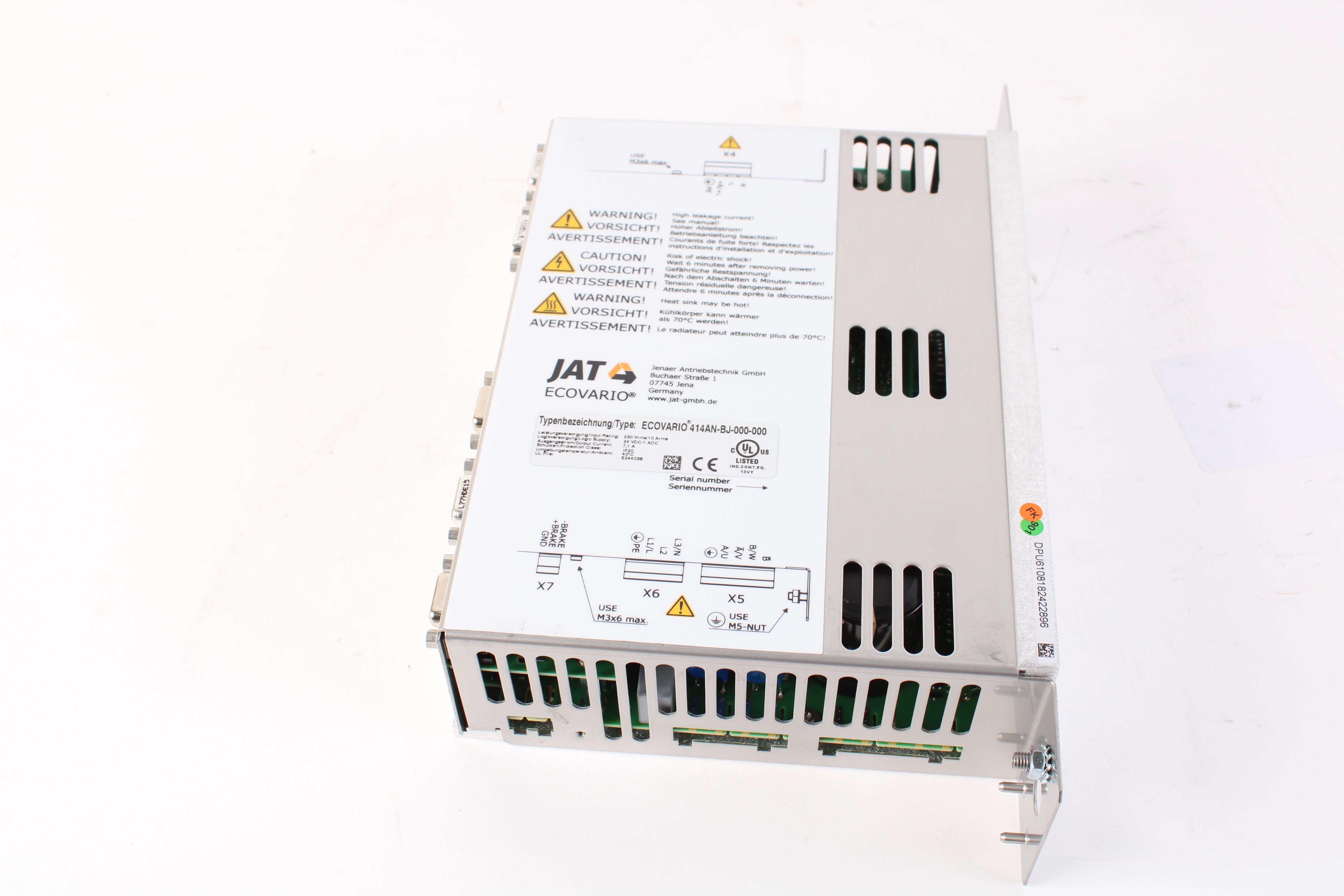 Jenaer Antriebstechnik Ecovario 414AN-BJ-000-000 Servo Amplifier – NTC Tech