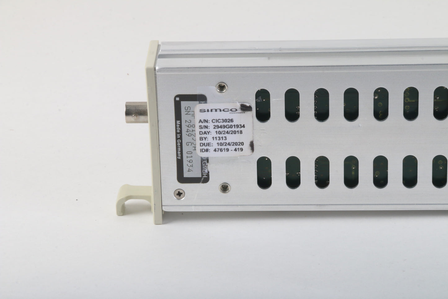HP Hewlett Packard 81533A Optical Head Interface Module - Frontface Cr ...