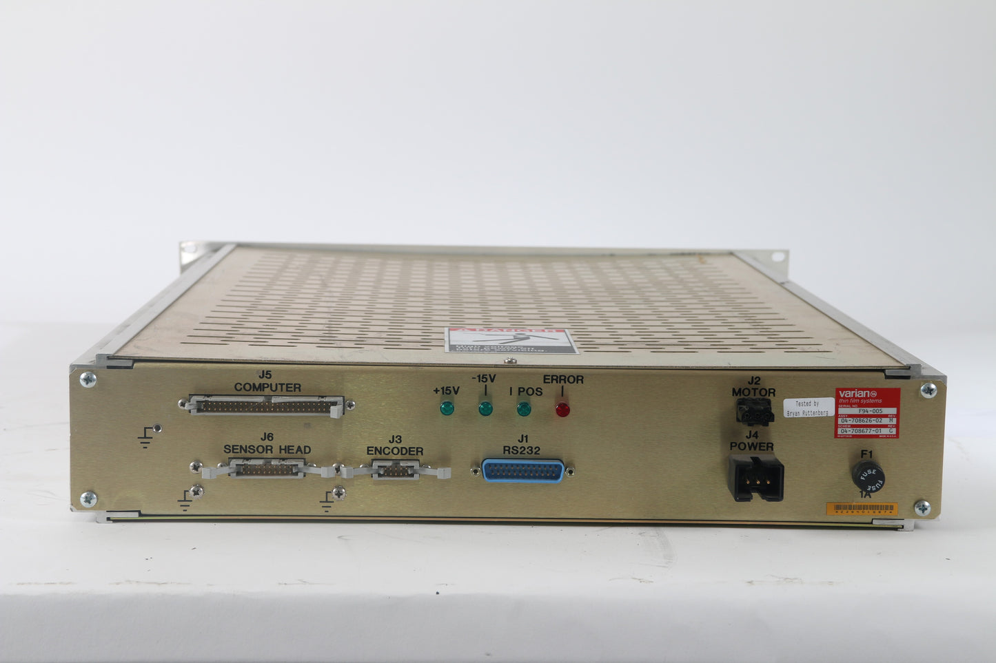 Varian 04-708626-02 Rev M Wafer Orienter 04-708677-01 – NTC Tech