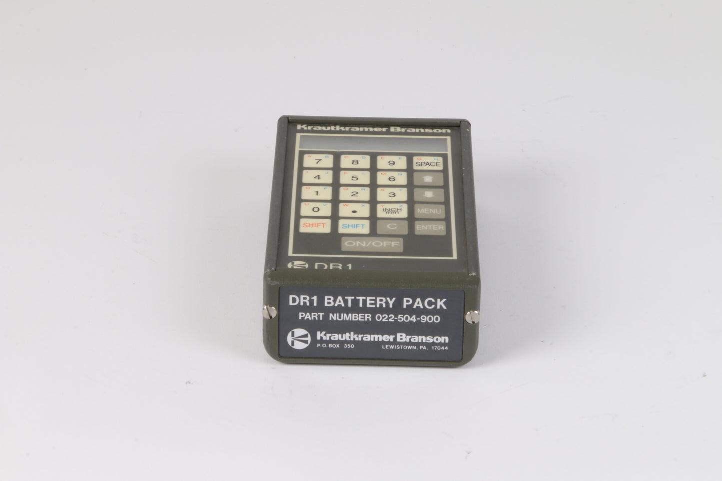 Krautkramer Branson DR1 Data Recorder – NTC Tech
