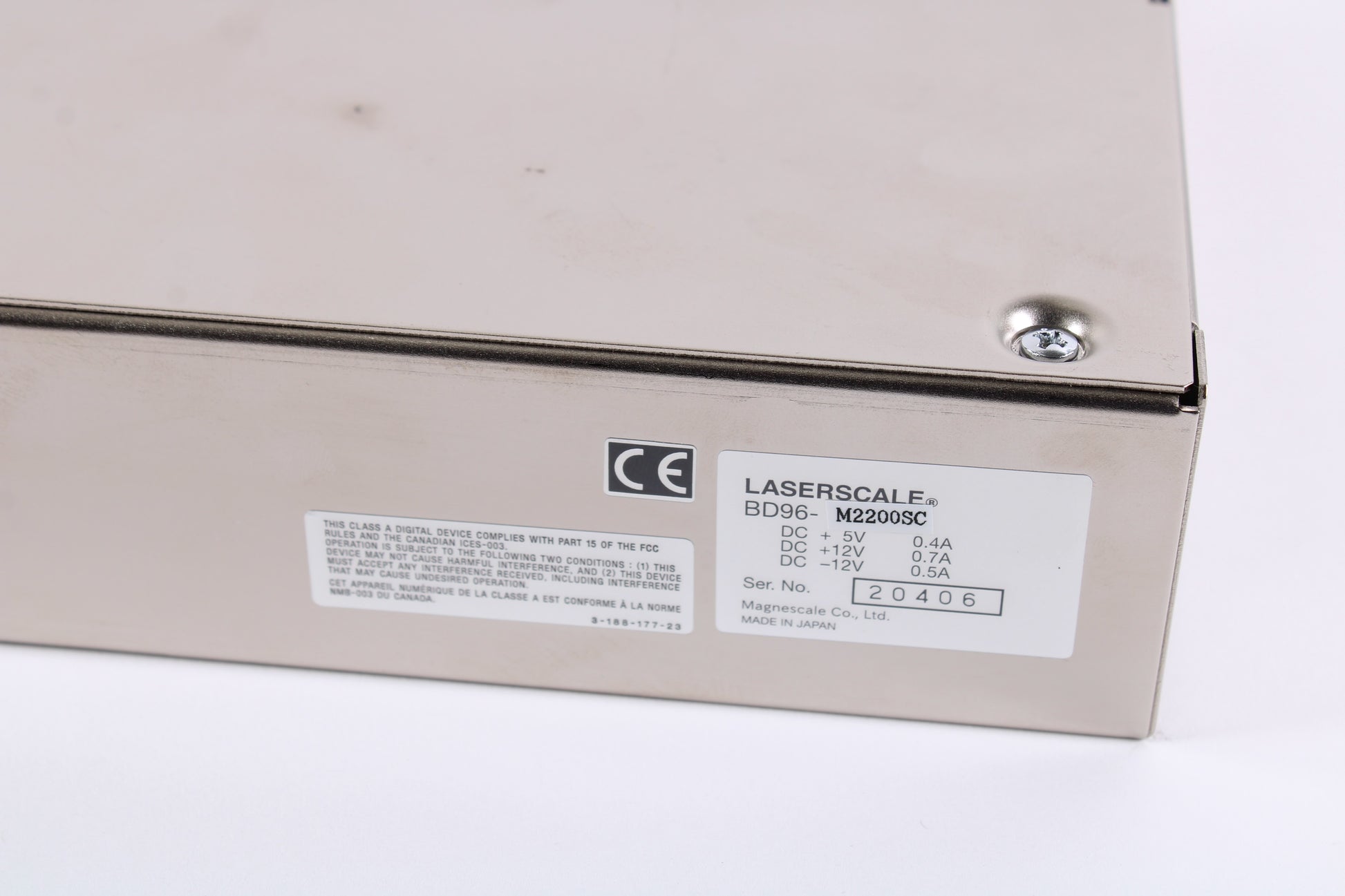 Magnescale BD96-M2200SC Laserscale Interpolator – NTC Tech