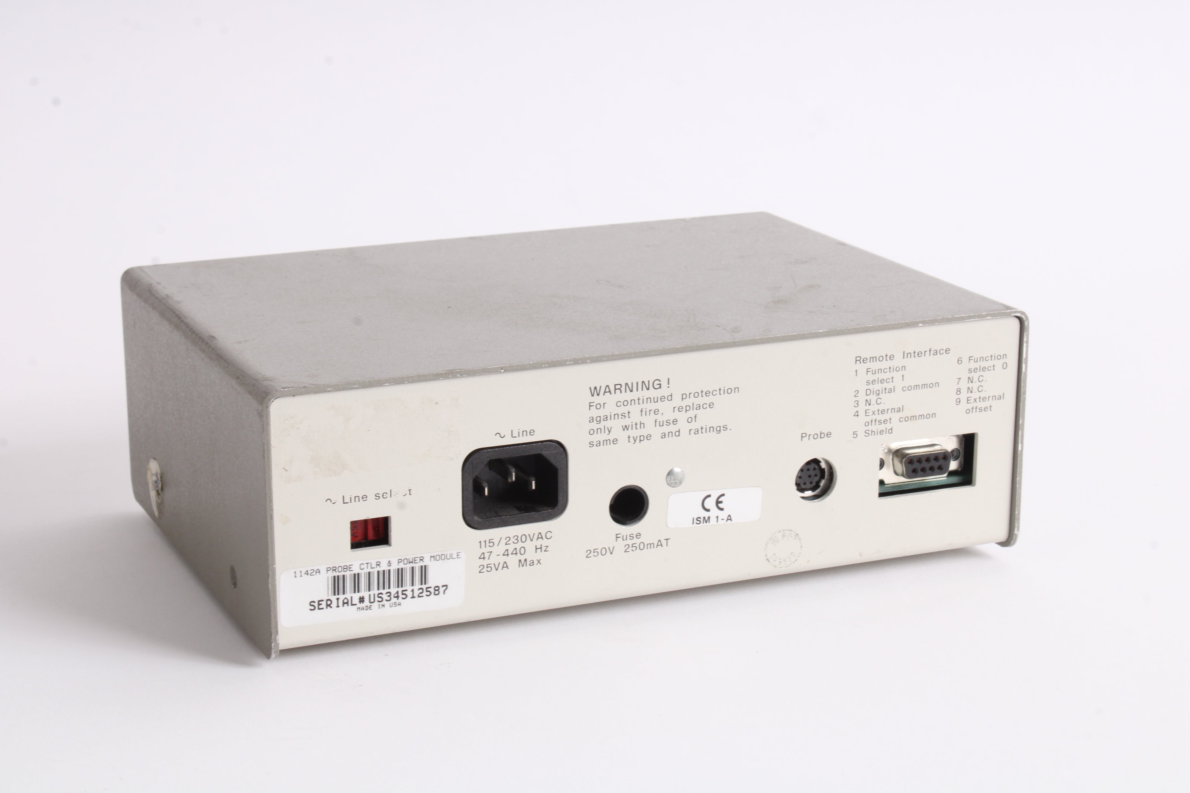 HP 1142A Probe Control and Power Module - AS IS Parts or Repair – NTC Tech