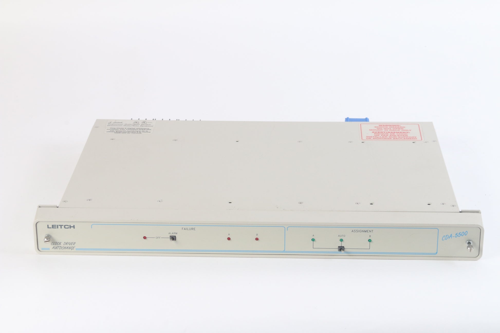 Leitch CDA-5500 Clock Driver Autochange Switch – NTC Tech