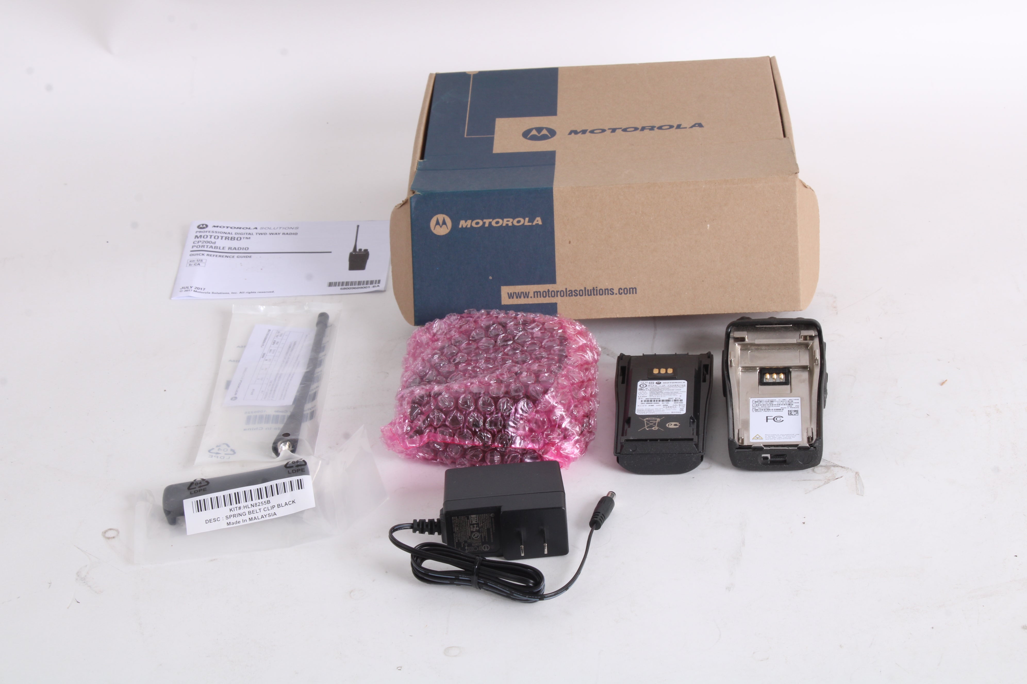 Motorola CP200D AAH01QDC9JA2AN Portable Radio - New Open Box – NTC Tech