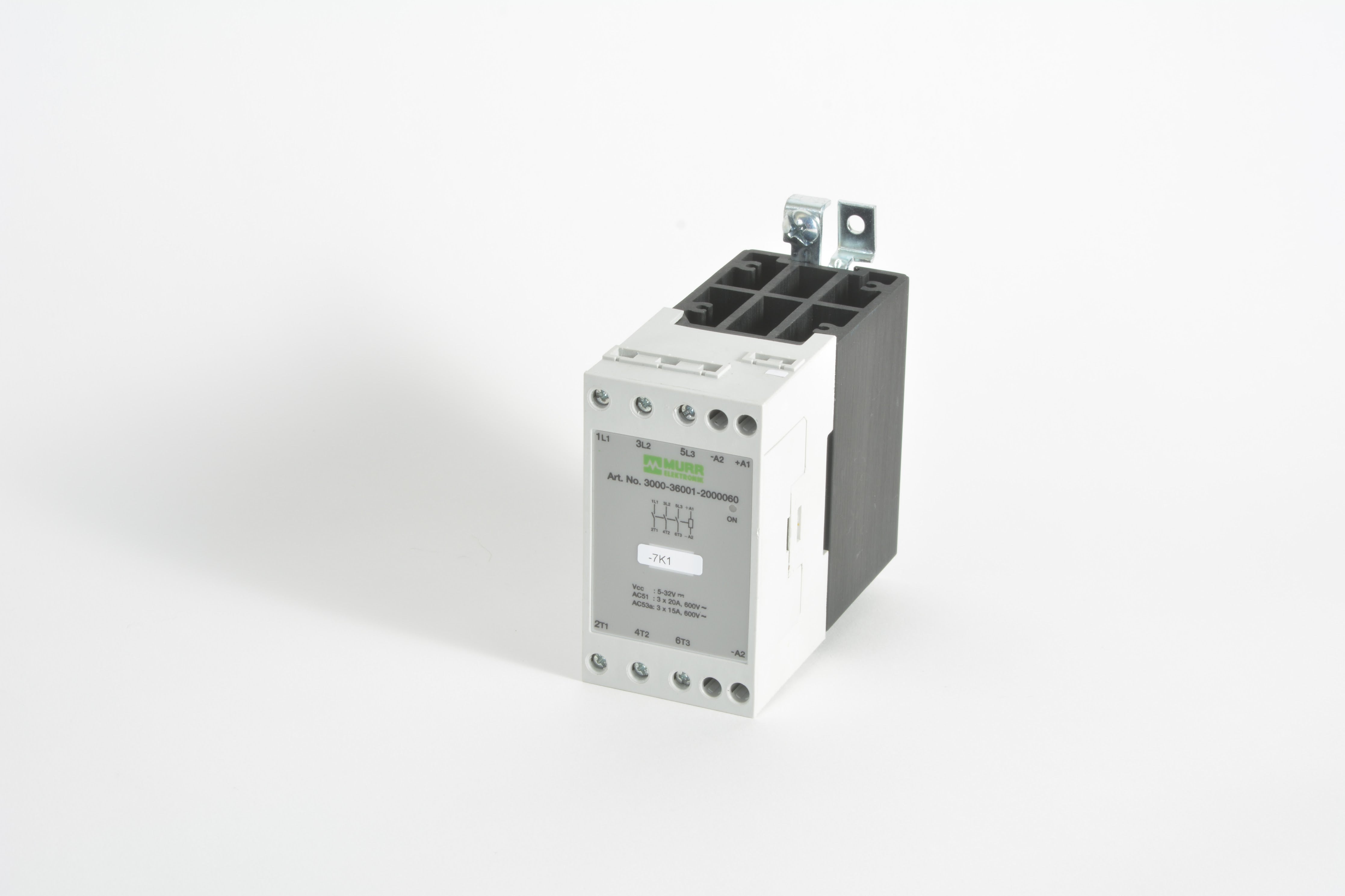 Murr 3000-36001-2000060 3-Pole 600V 20A Solid State Relay Triac – NTC Tech