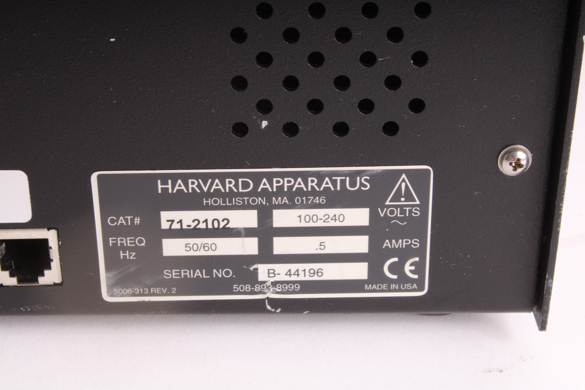 Harvard Apparatus PHD 2000 Digital Program Dual Infusion/Withdraw Syri ...