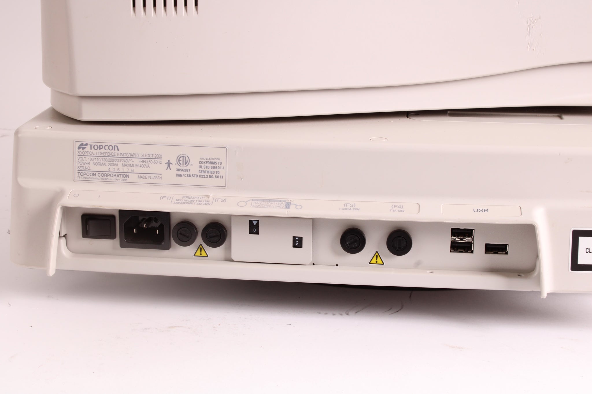 Topcon 3D Optical Coherence Tomography 3D OCT-2000 - Fair Condition ...