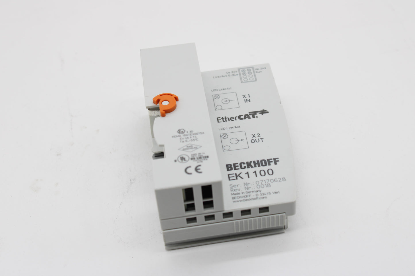 Beckhoff Ek1100 EtherCAT Coupler Interface Module – NTC Tech