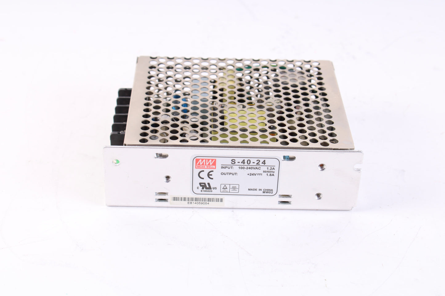 Mean Well S-40-24 24VDC Power Supply – NTC Tech