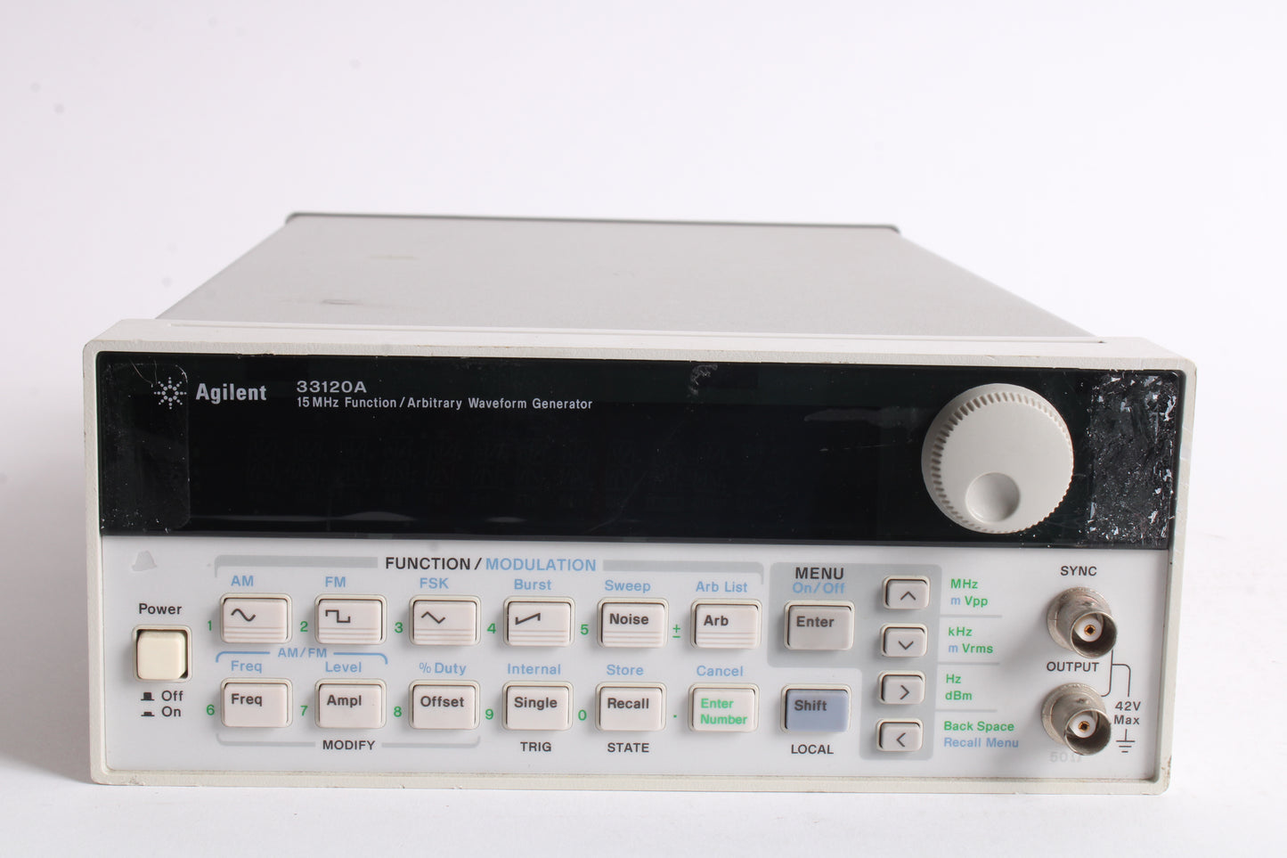 Agilent 33120A 15MHz Function/Arbitrary Waveform Generator OPT 001 ...