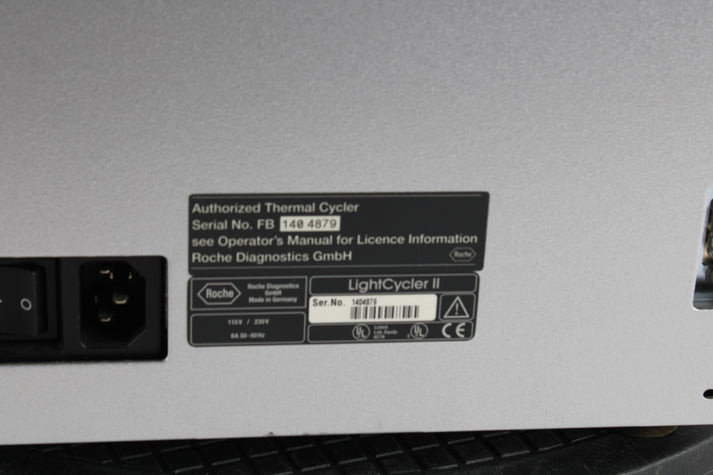 Roche Lightcycler Ii 2.0 Real-Time Pcr System – NTC Tech