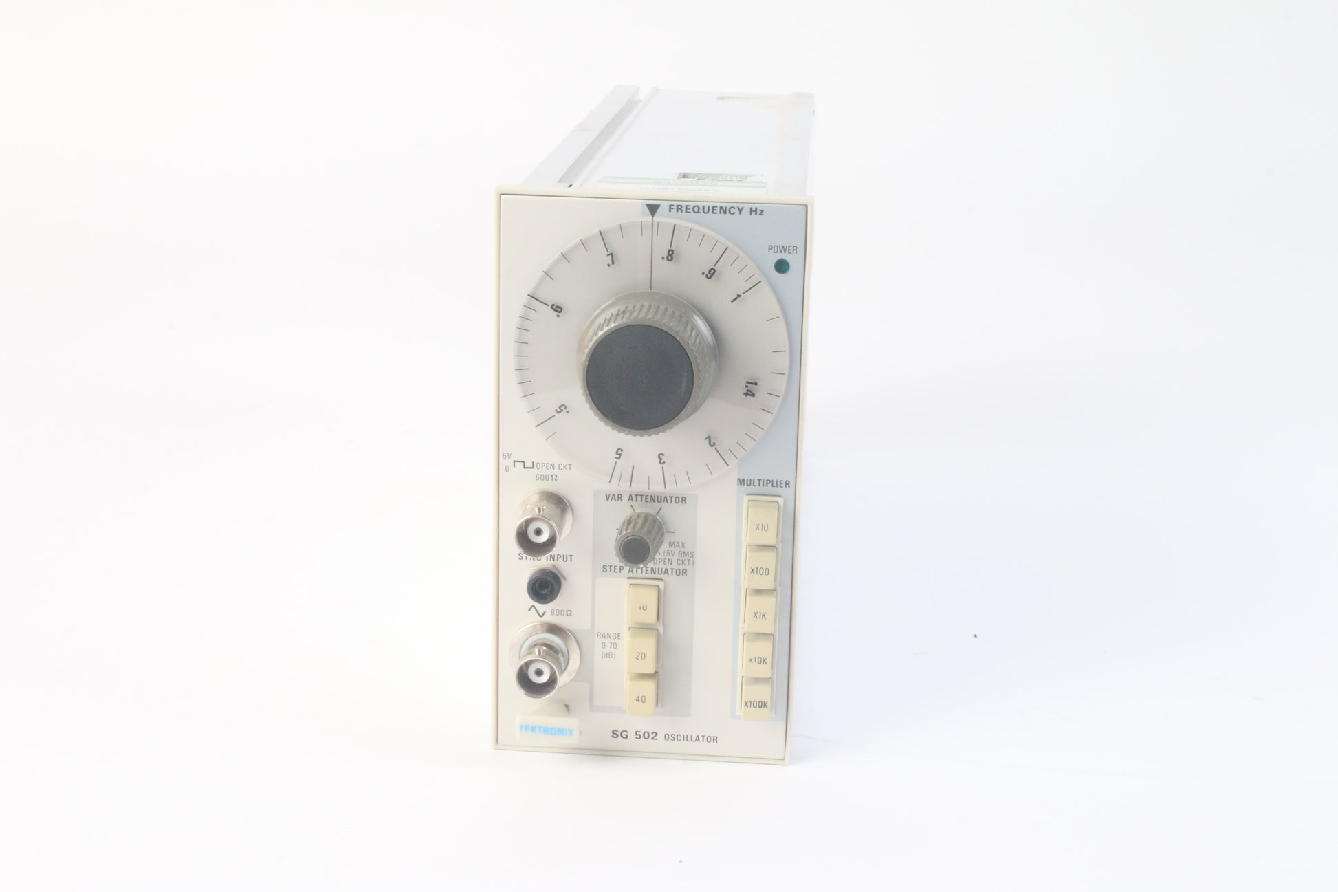 Tektronix SG 502 Low Distortion Oscillator Module SG502 – NTC Tech
