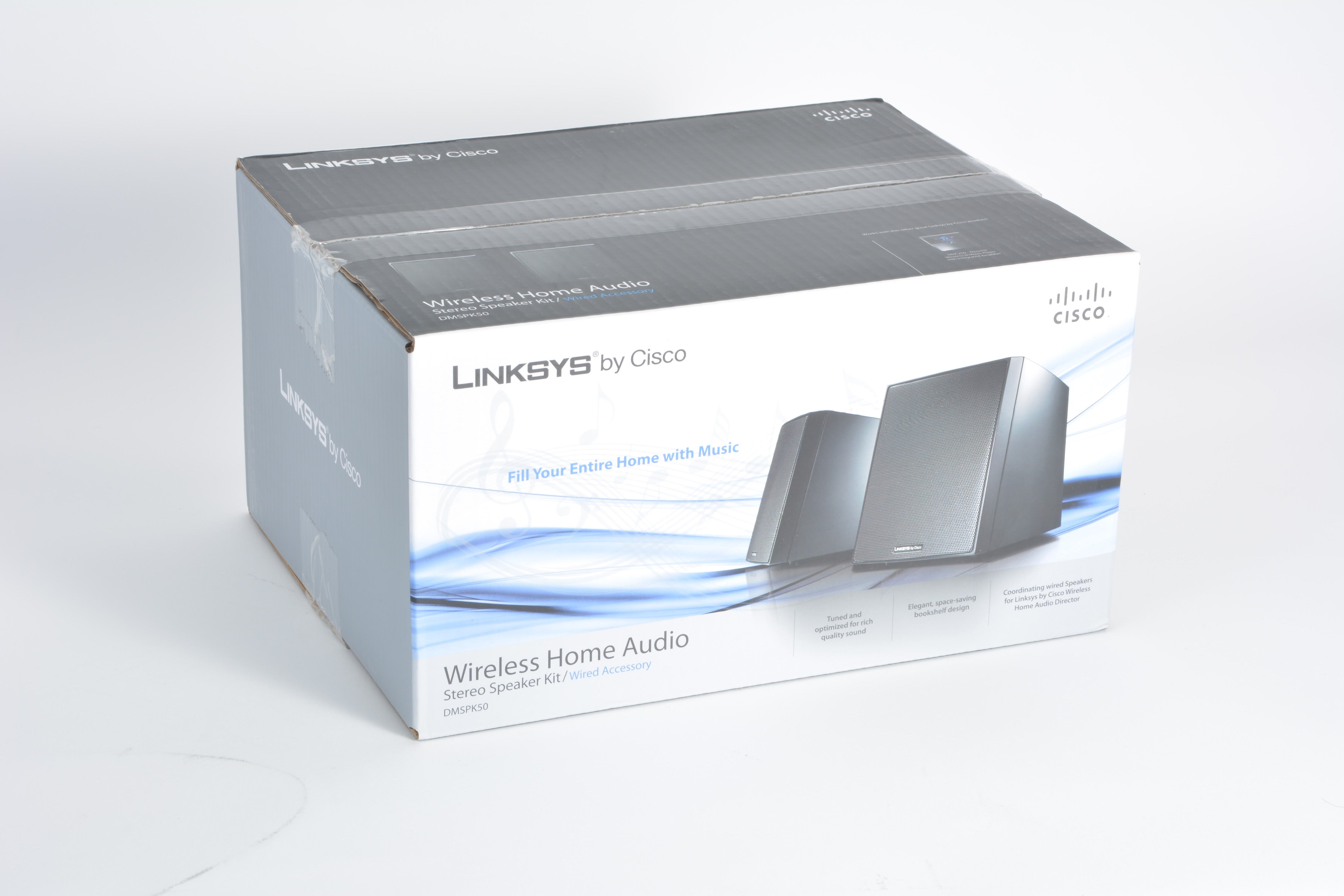 Cisco DMSPK50 Wireless Home Audio Stereo Speaker Kit 745883586493 – NTC ...