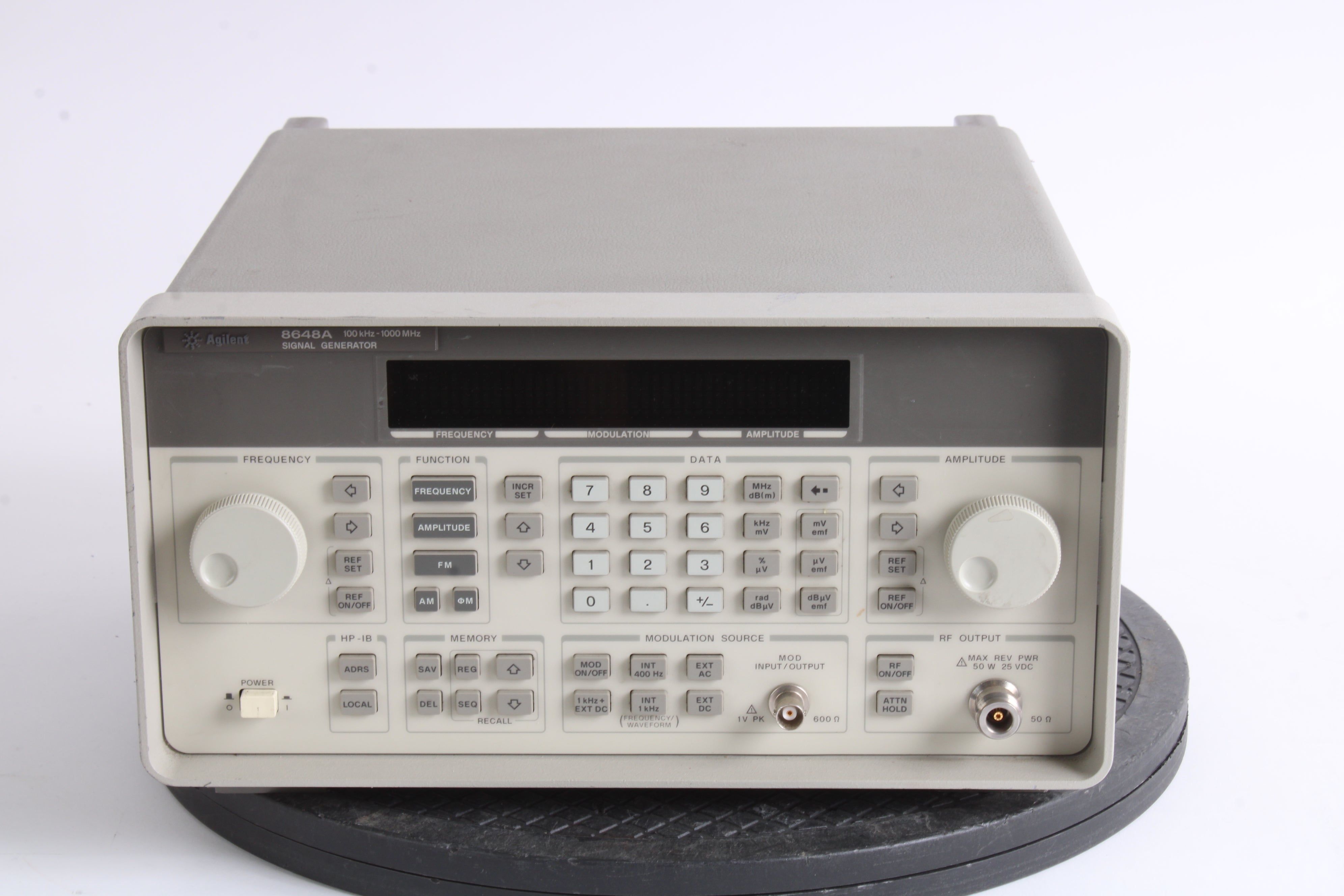 Agilent / HP Hewlett Packard / Keysight 8648A 100kHz-1000MHz Signal Ge ...