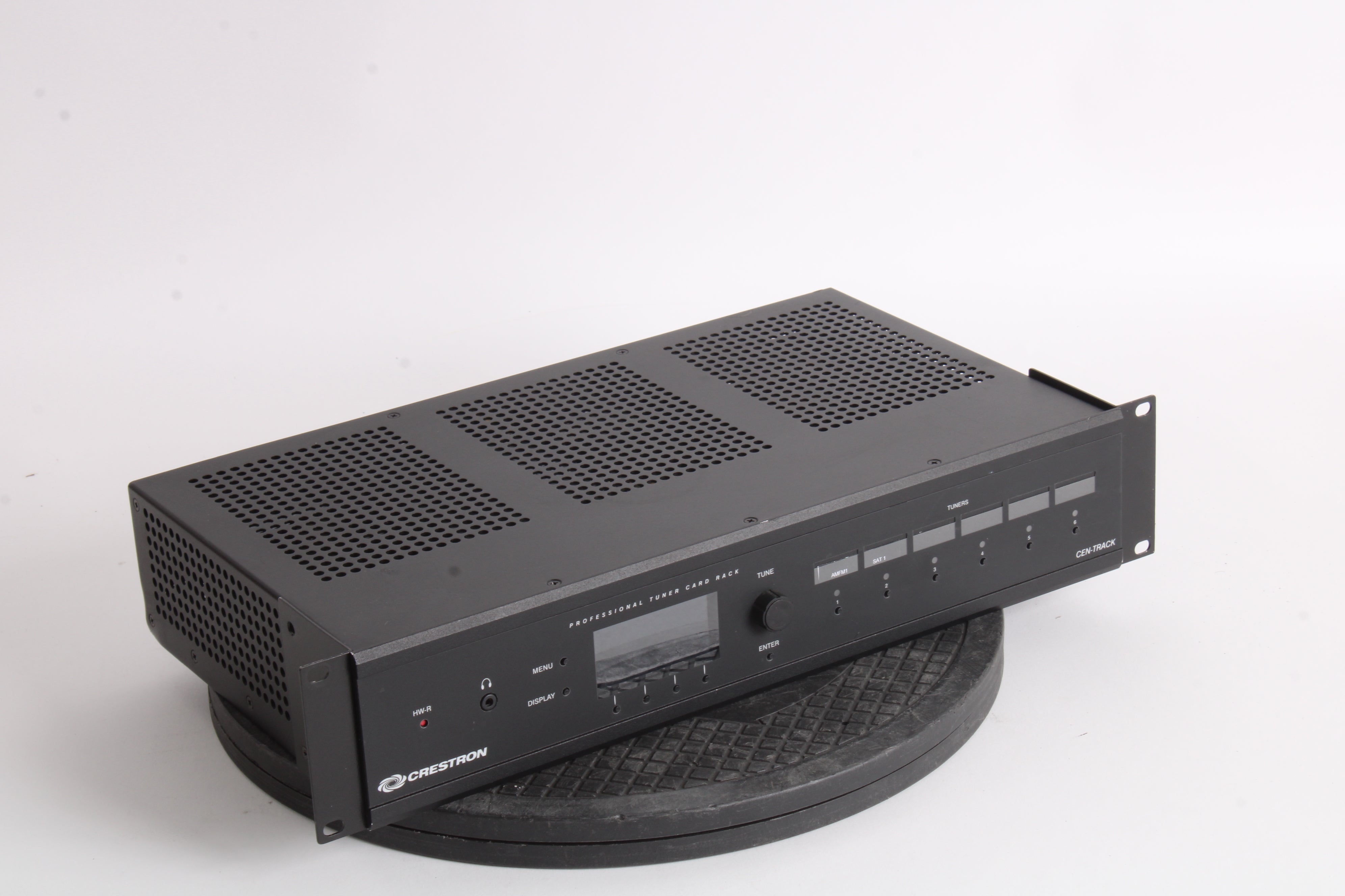Crestron CEN-TRACK 3-Slot Tuner Rack 6501510 W/ ATC-AMFMSR and ATC-AMF ...
