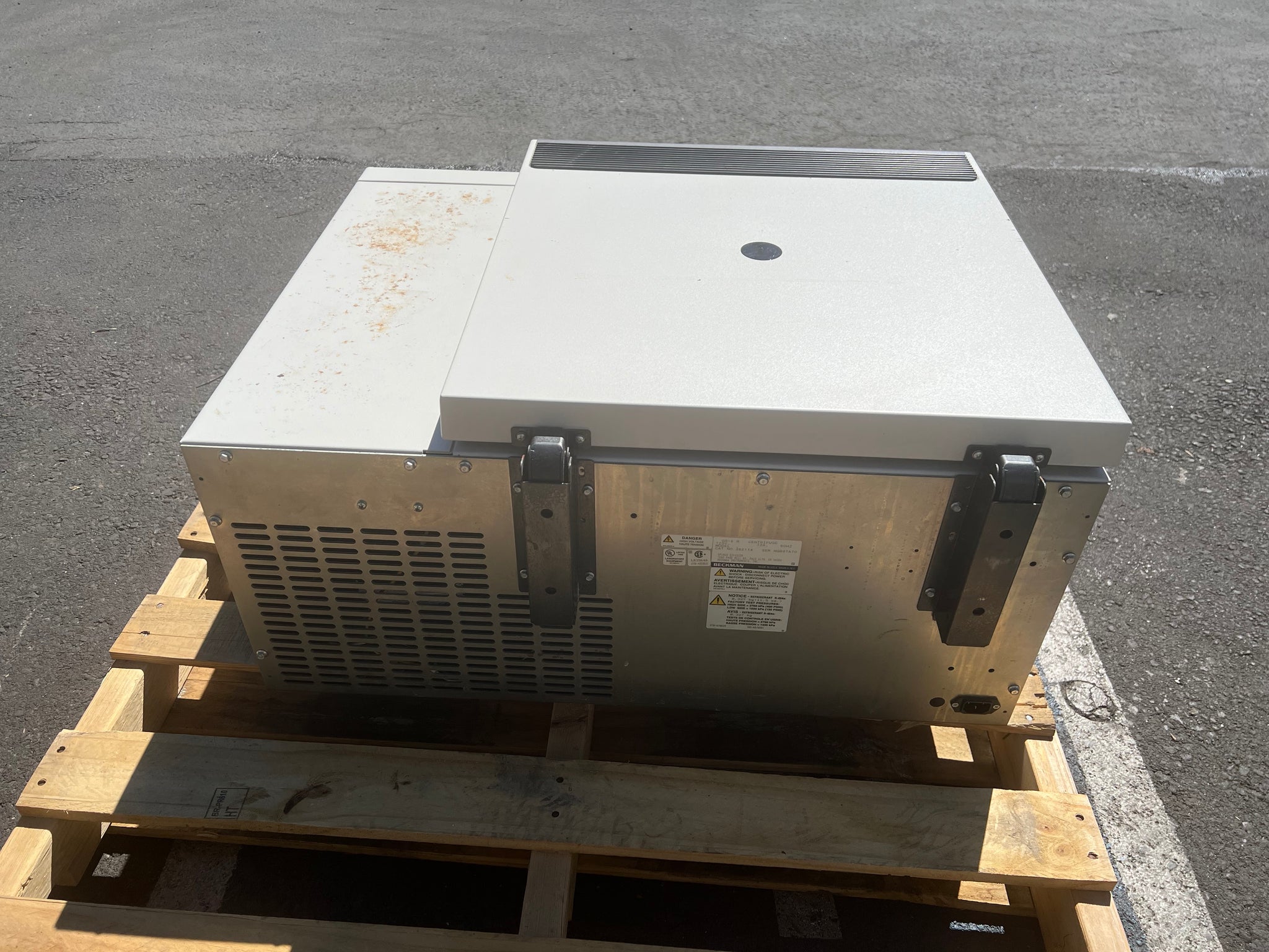 Beckman GS-6R Refrigerated Centrifuge W/ GH-3.8 Rotor & Microplus Carr ...