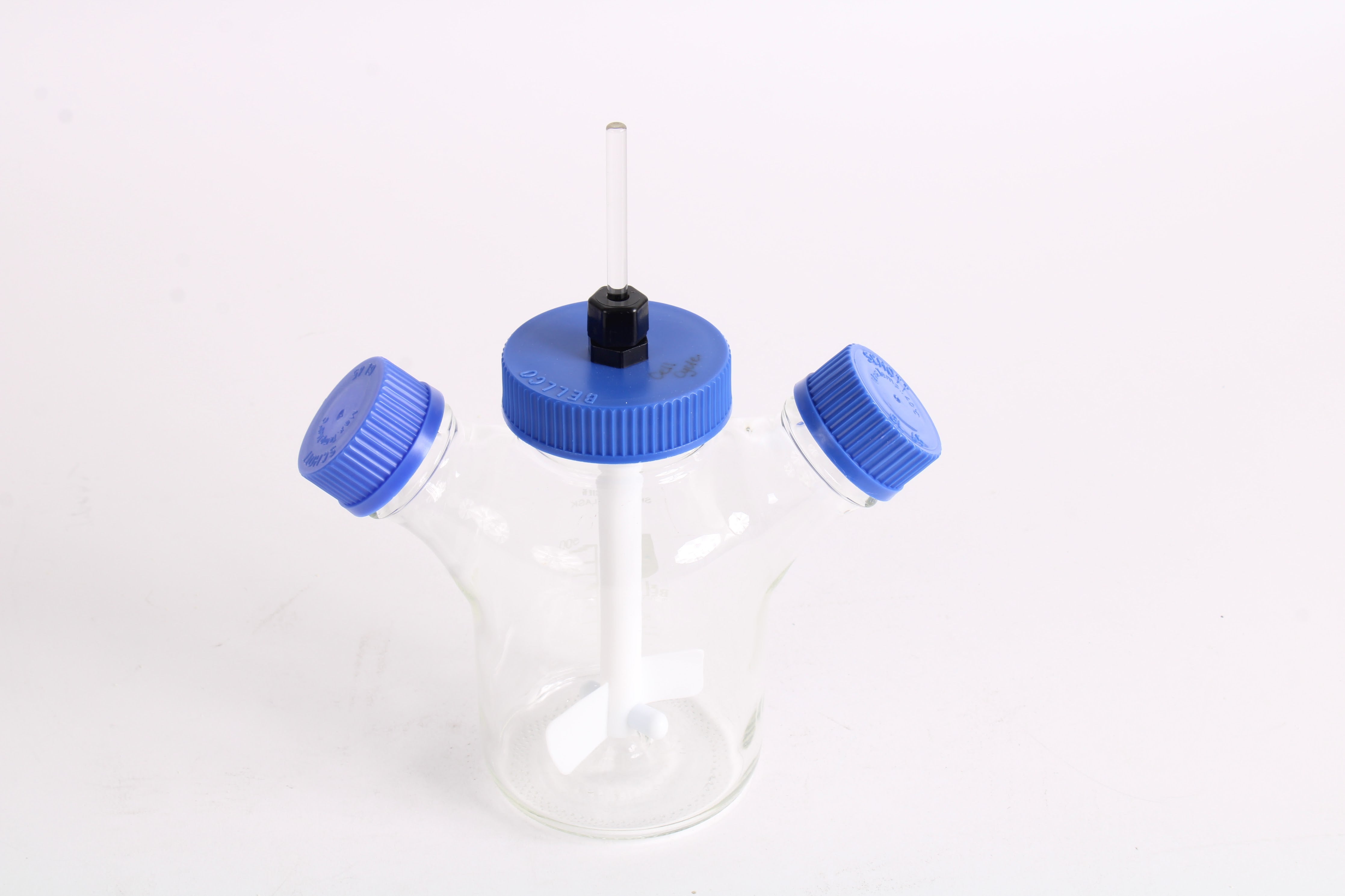 Bellco Biotechnology 1965-00500 500mL Carrier Spinner Flask W/ PTFE Im ...