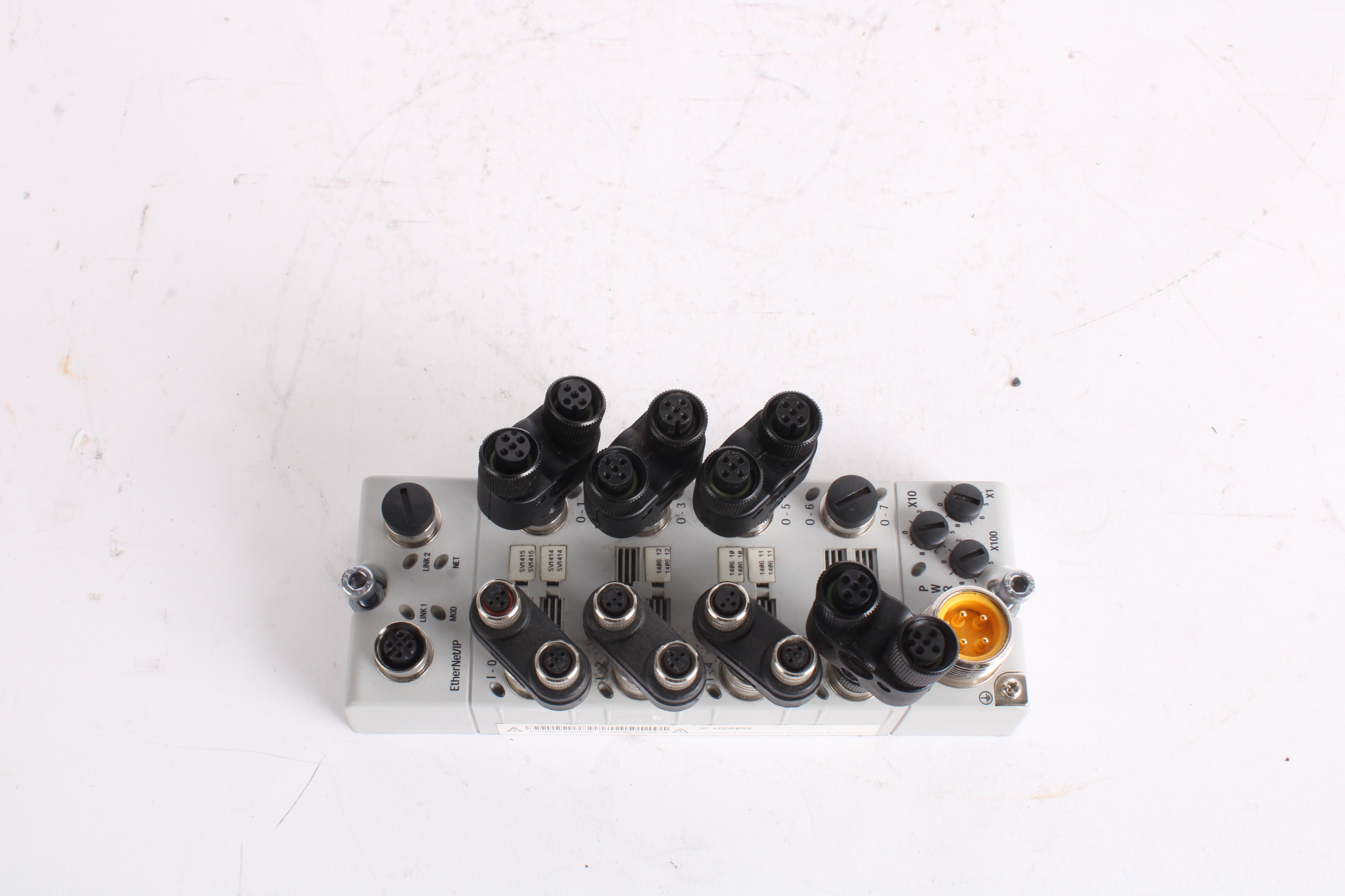 Allen Bradley 1732E8X8M12DR ArmorBlock 8 Input 8 Output Combo 1732E-8X ...