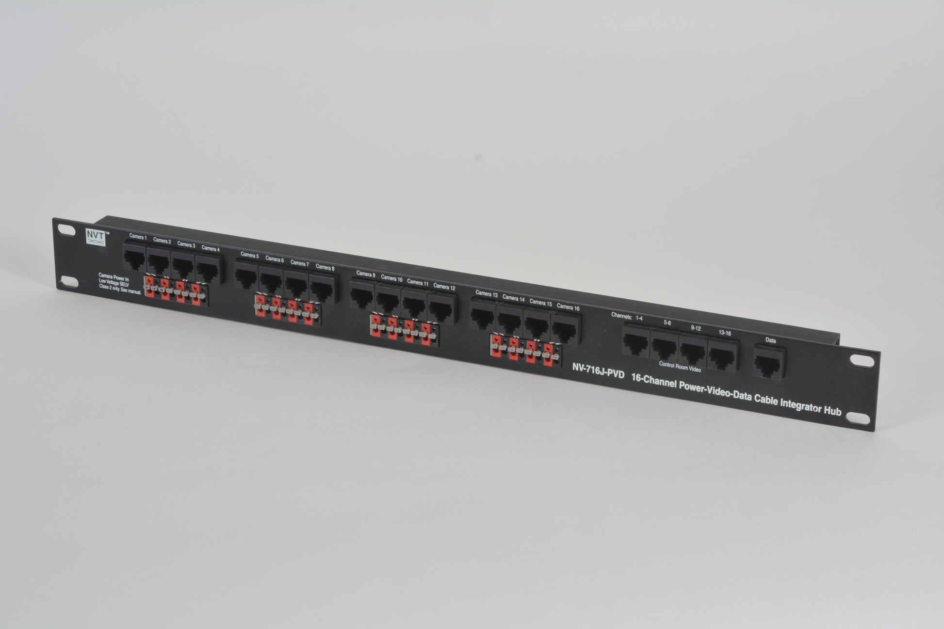 NVT NV-716J-PVD 16-Channel Power-Video-Data Cable Integrator Hub – NTC Tech