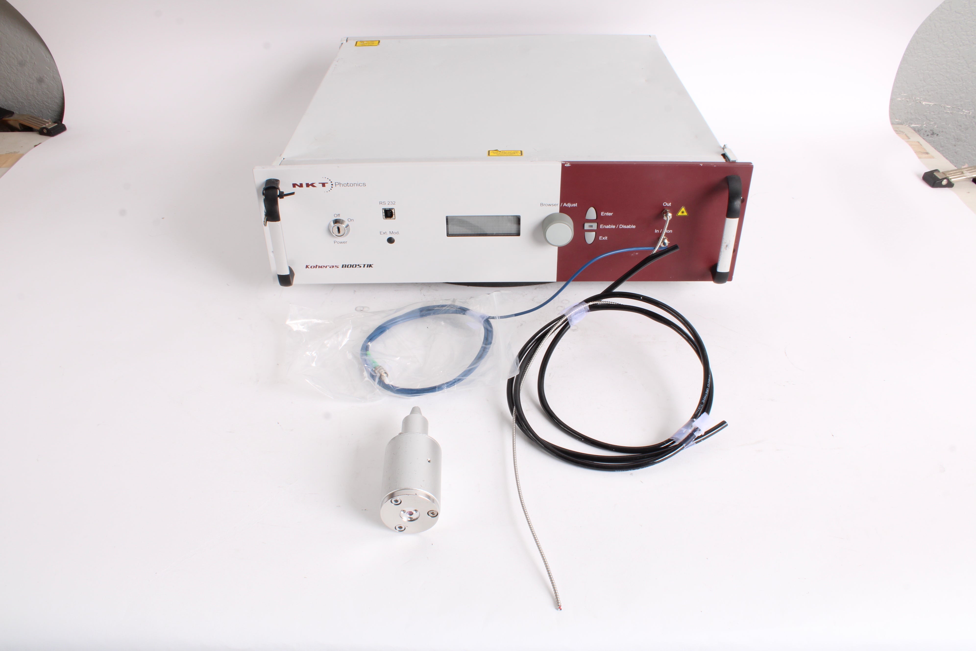 NKT Photonics Koheras BOOSTIK CYFA-PB-BW1-PM-40-NL1-OM0-T303-FA-C1 Amp ...