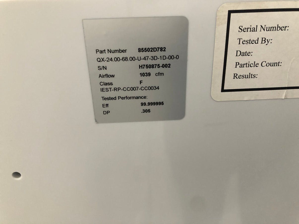 AirClean 6000 72" Workstation AC6000HLFUV Horizontal Laminar Flow Clea ...