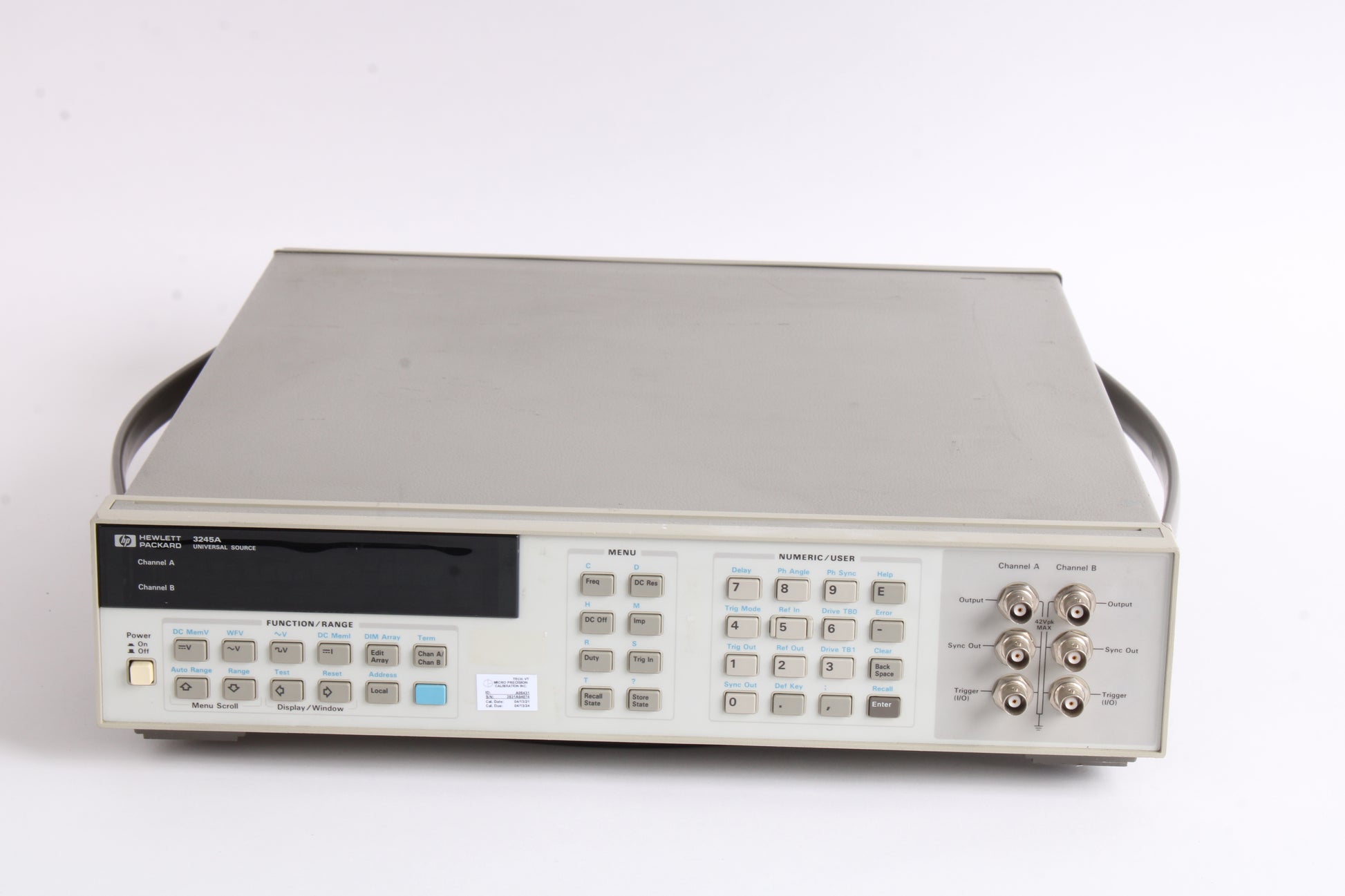 HP / Keysight / Agilent 3245A Universal Source – NTC Tech