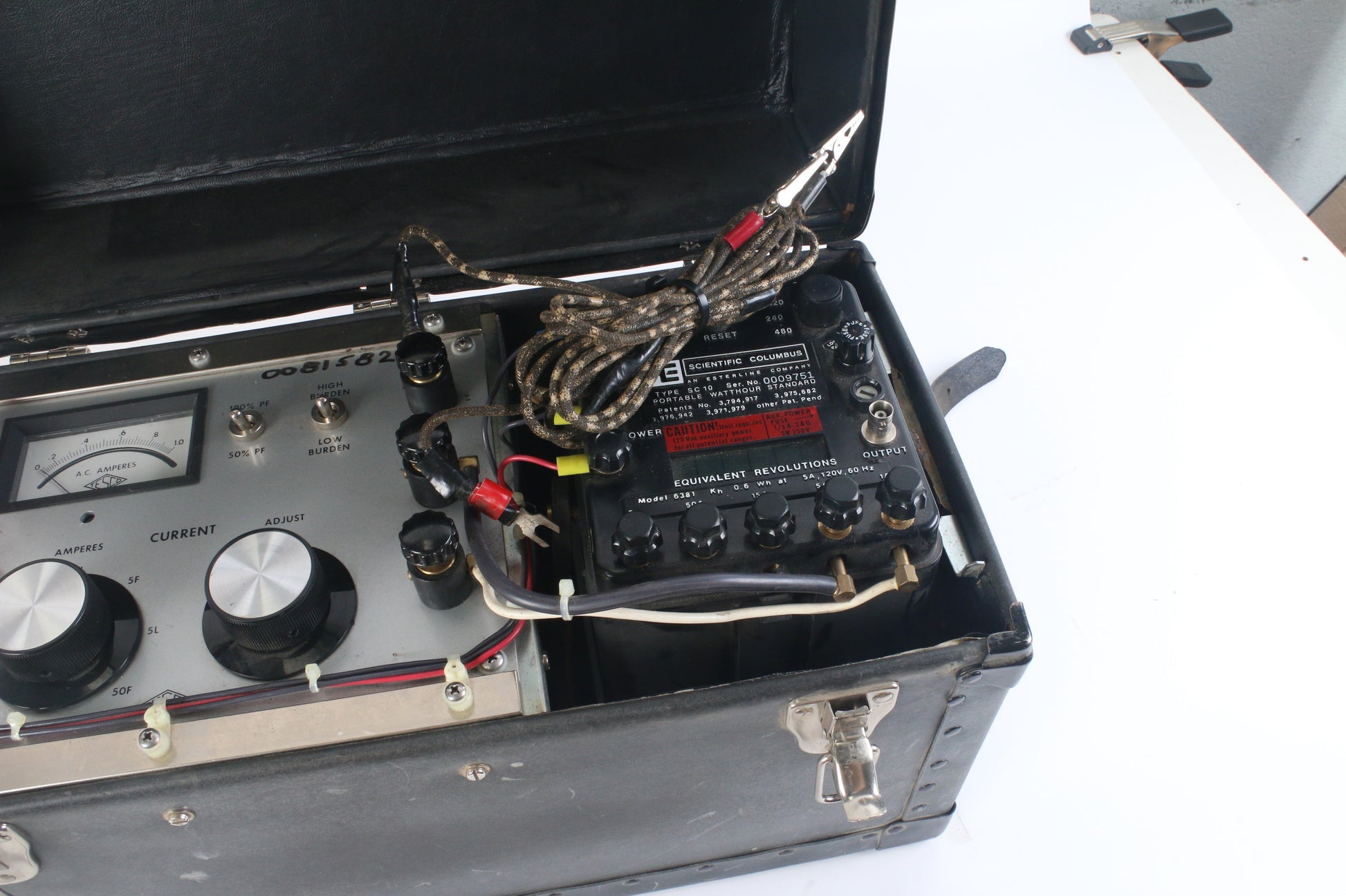 Tesco 480/551A Current Tester W/ Scientific Columbus SC 10 – NTC Tech