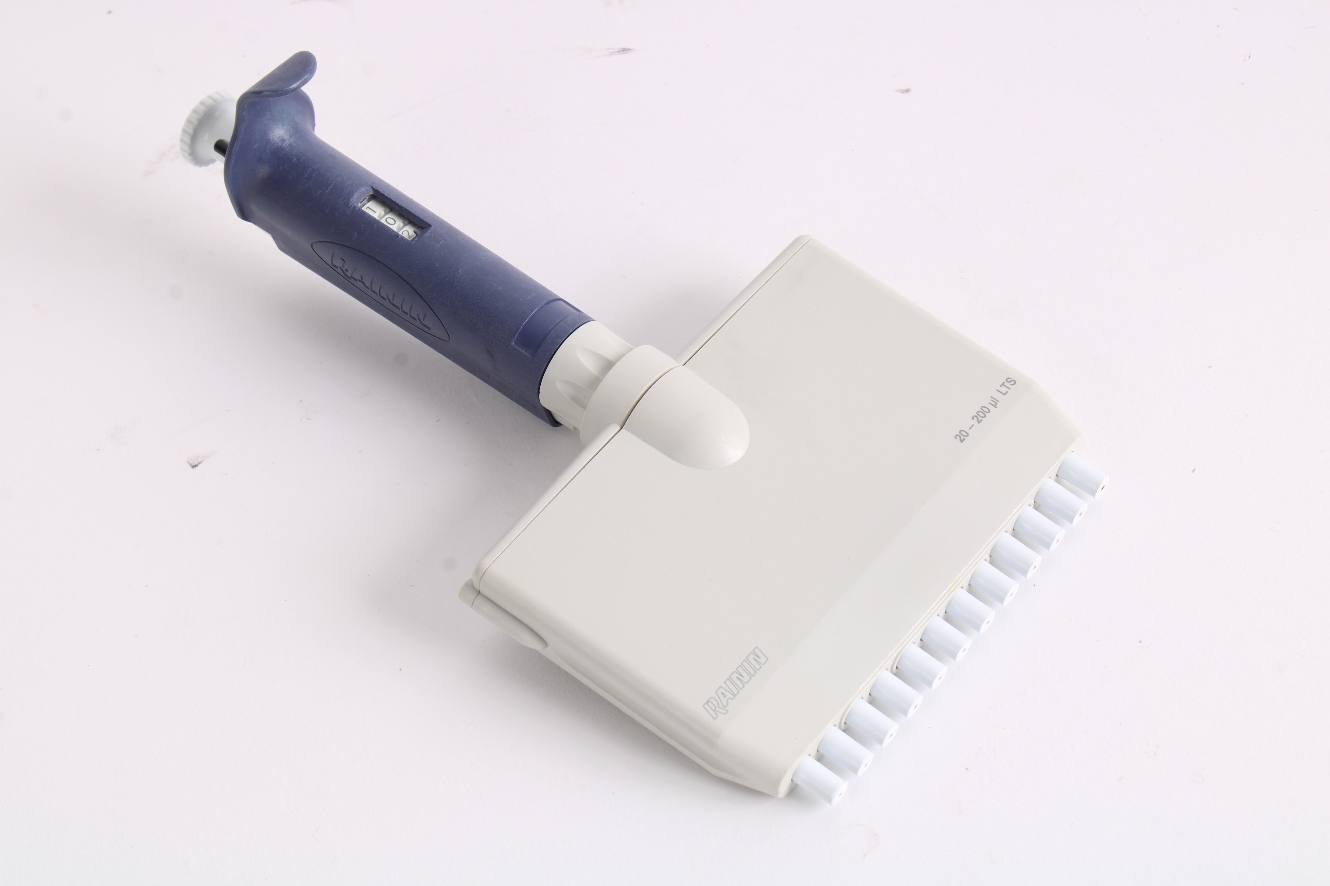 Rainin Pipet Lite L200 12-Channel Multichannel 20-200 Ul LTS Manual Pi – NTC Tech