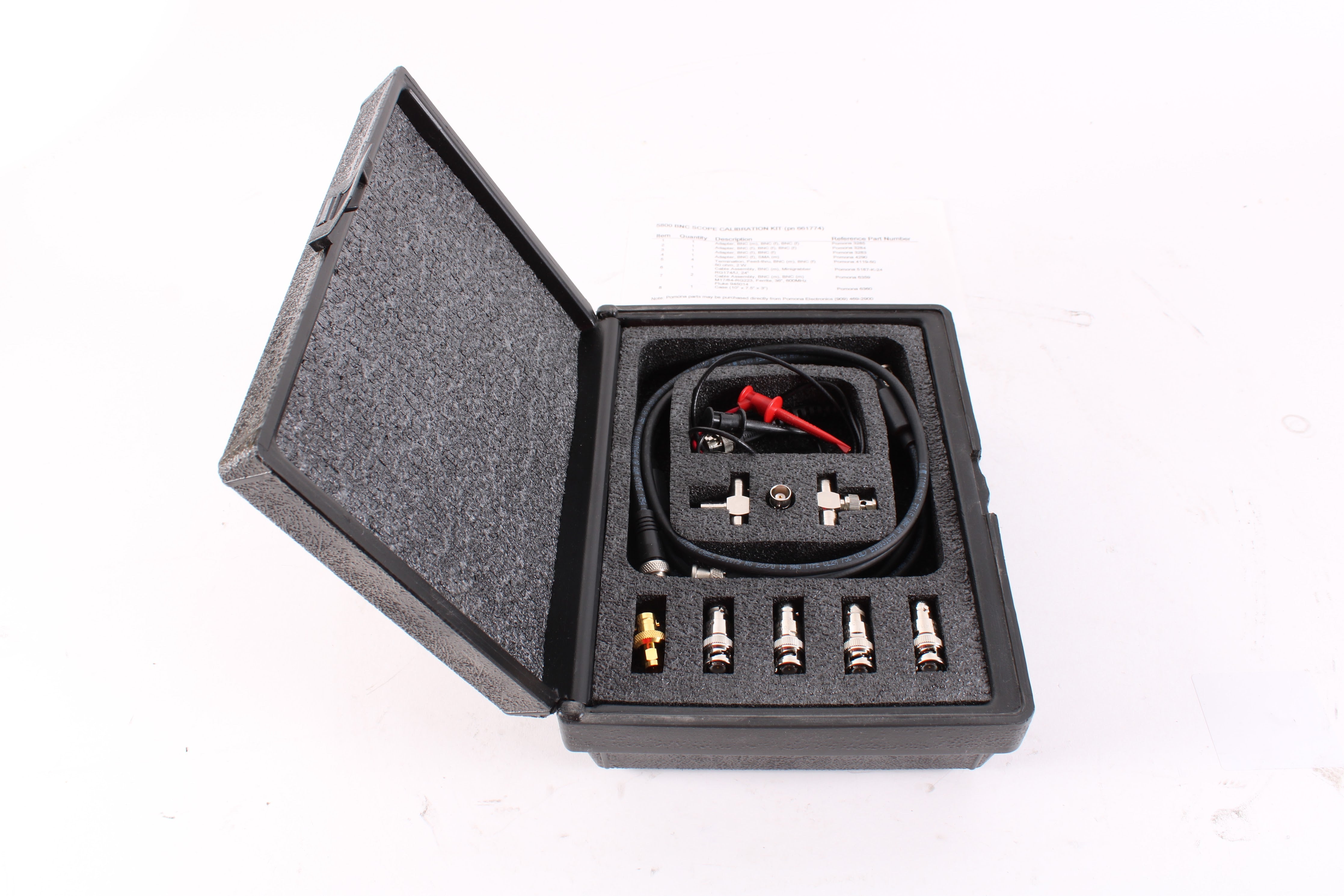 Fluke 661774 5800A BNC Scope Calibration Kit – NTC Tech